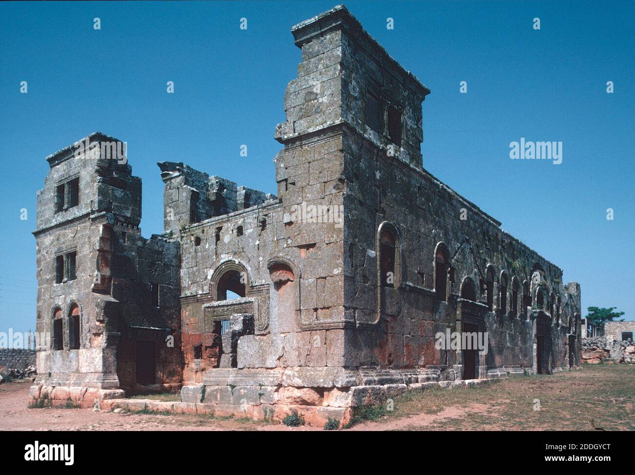 Qalb Loze basilica, near Aleppo, Syria Stock Photo - Alamy