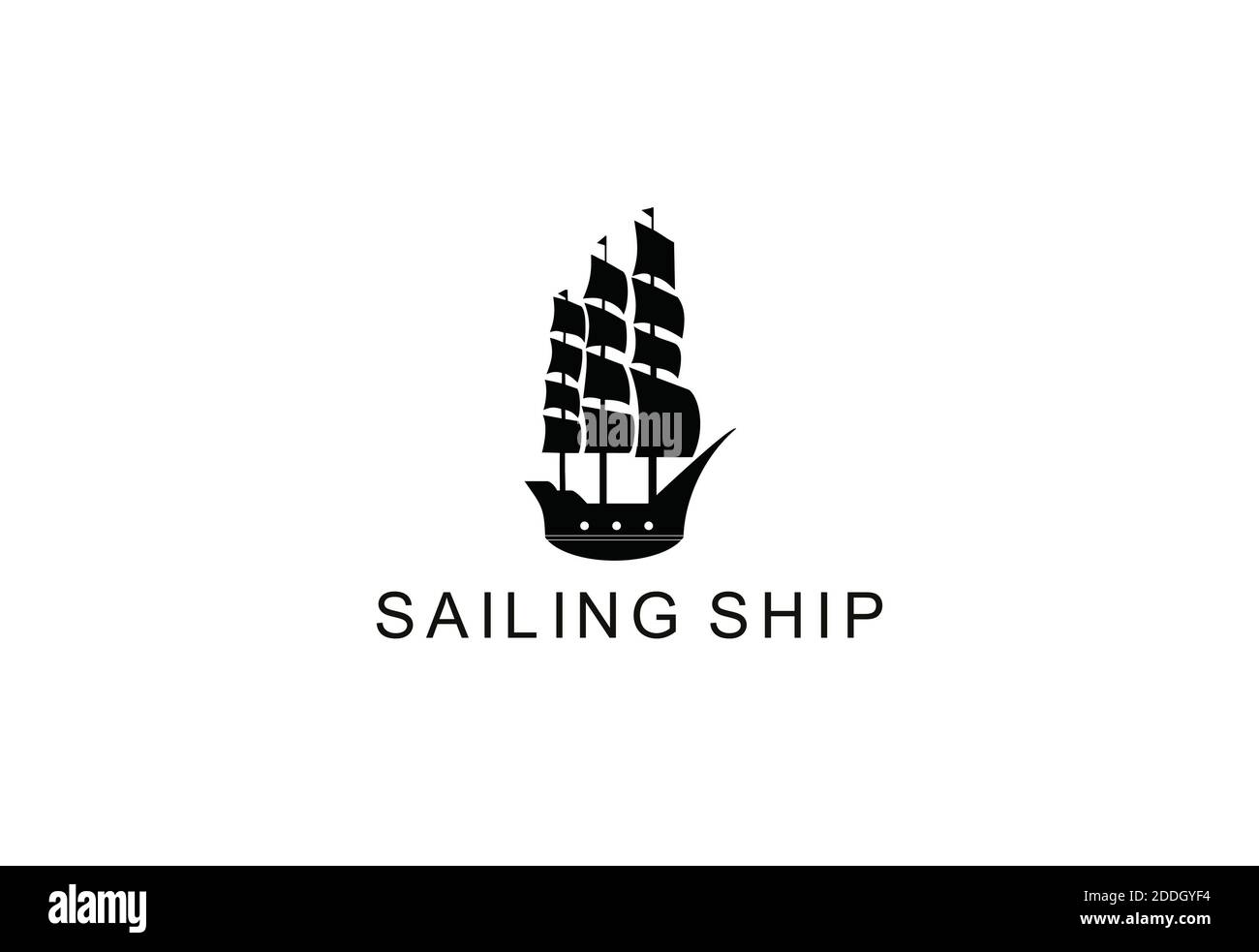 Yacht sailing on sea in Cut Out Stock Images & Pictures - Alamy