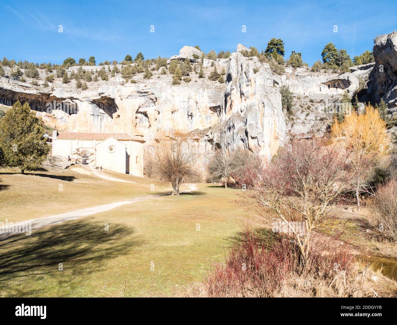 The famous Lobos river Canyon in Soria, Spain Stock Photo - Alamy