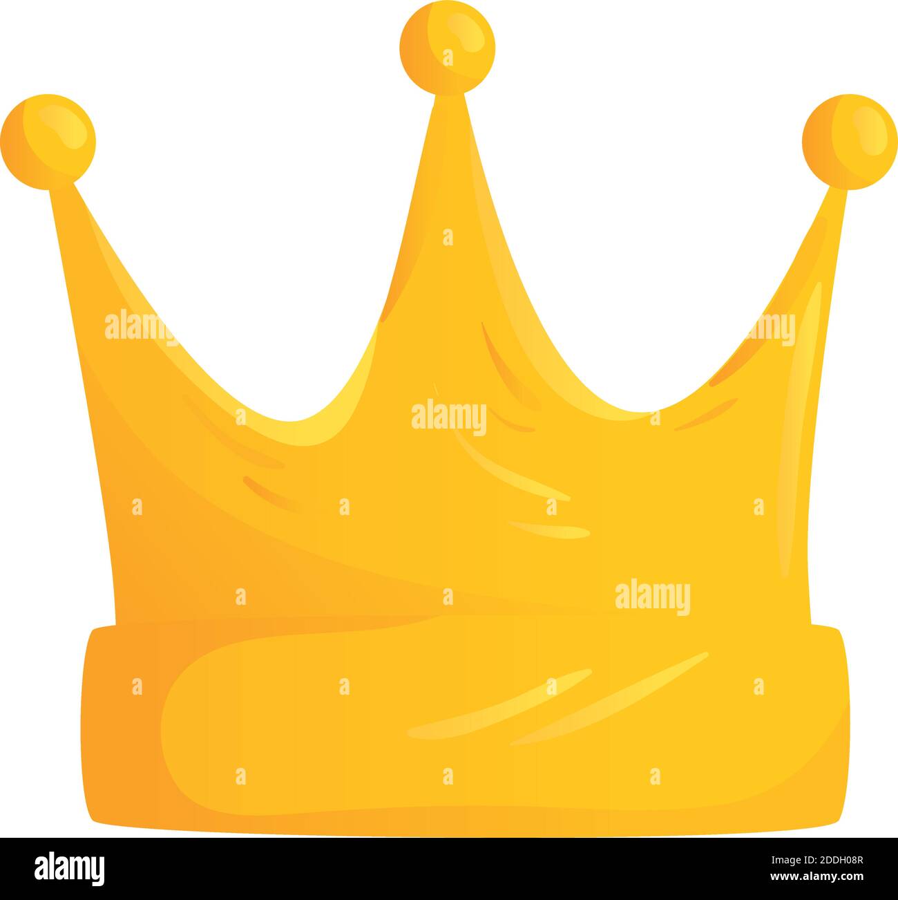 queen golden crown isolated icon Stock Vector Image & Art - Alamy