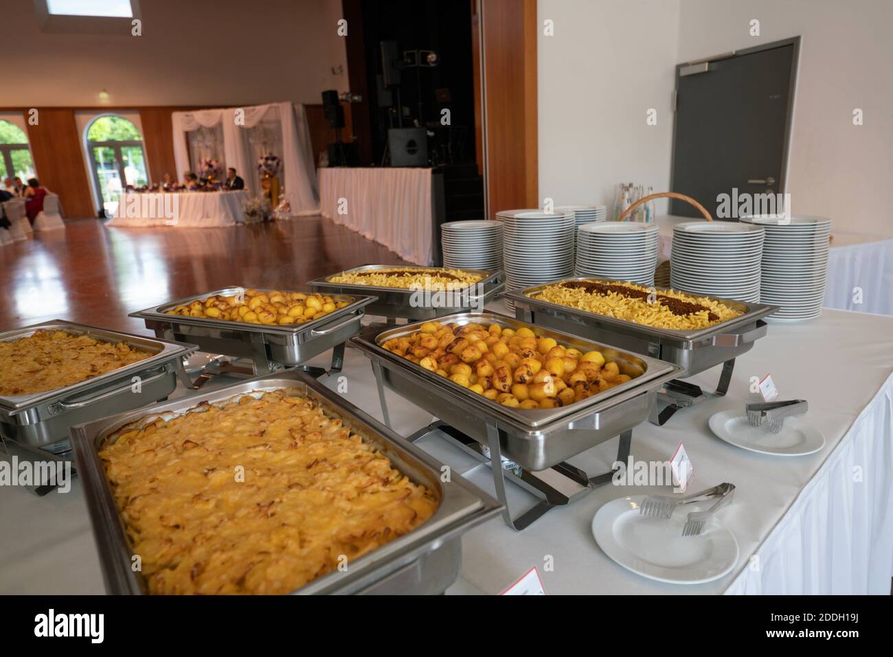 A delicious buffet at a wedding reception Stock Photo - Alamy