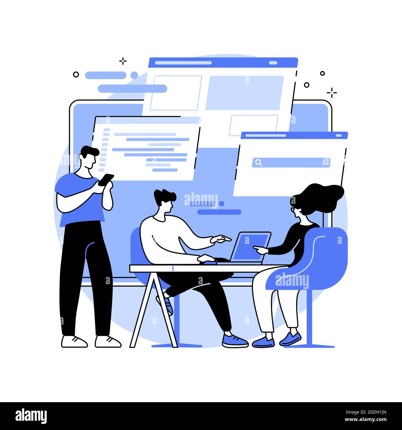 System software development abstract concept vector illustration Stock ... System software development abstract concept vector illustration Stock ...