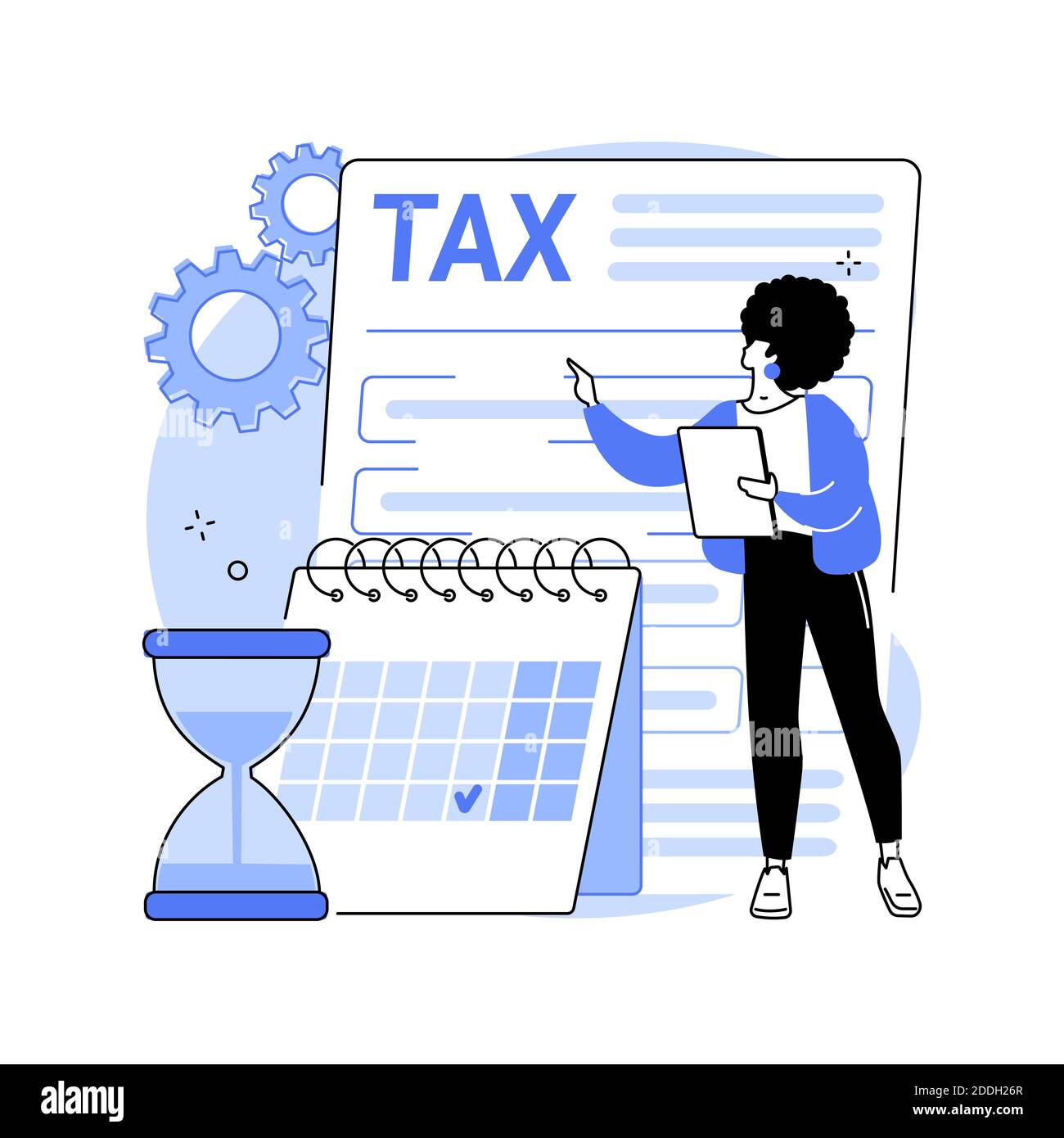Concept tax preparation financial Cut Out Stock Images & Pictures - Alamy