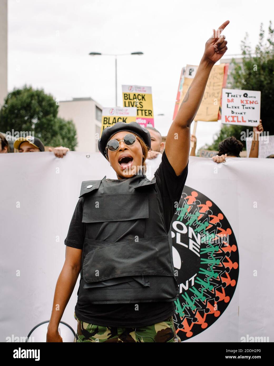 London, United Kingdom - August 31, 2020: Sasha Johnson,Million People ...