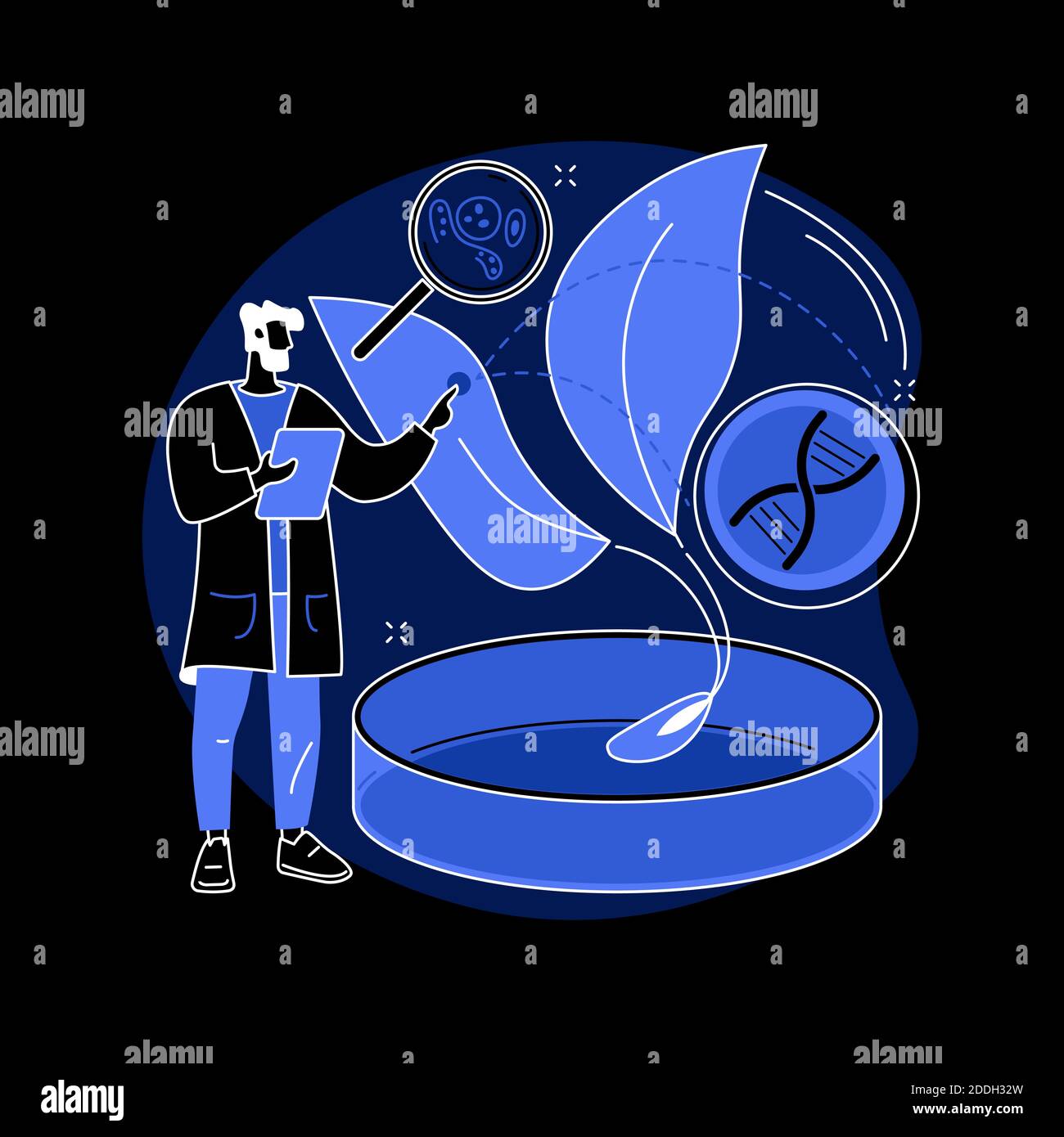 Genetically modified plants abstract concept vector illustration Stock Vector Image & Art - Alamy