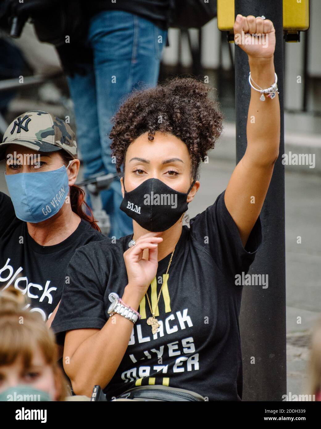 London, United Kingdom - August 31, 2020: Million People March gather ...