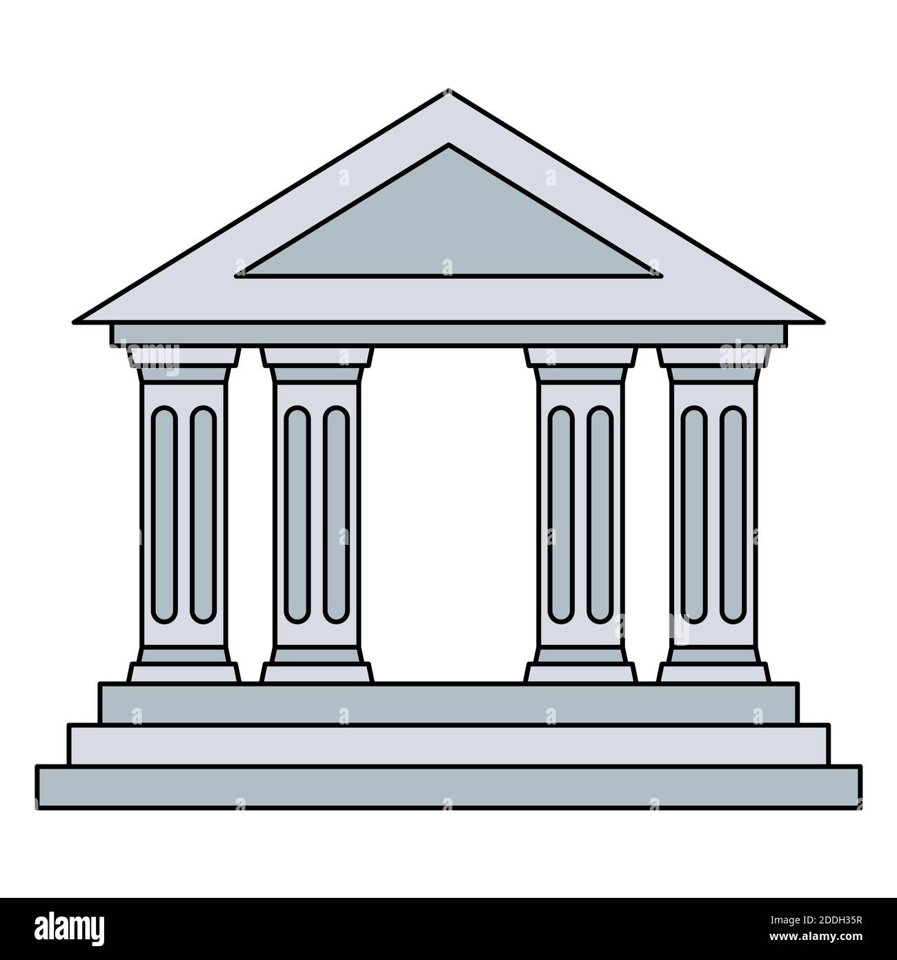 Department building icon outline hi-res stock photography and images ...