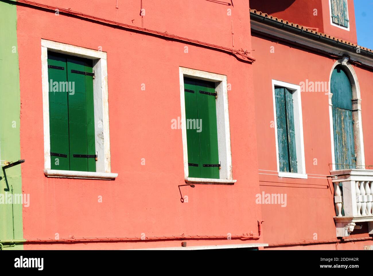 bright colorful building Stock Photo - Alamy