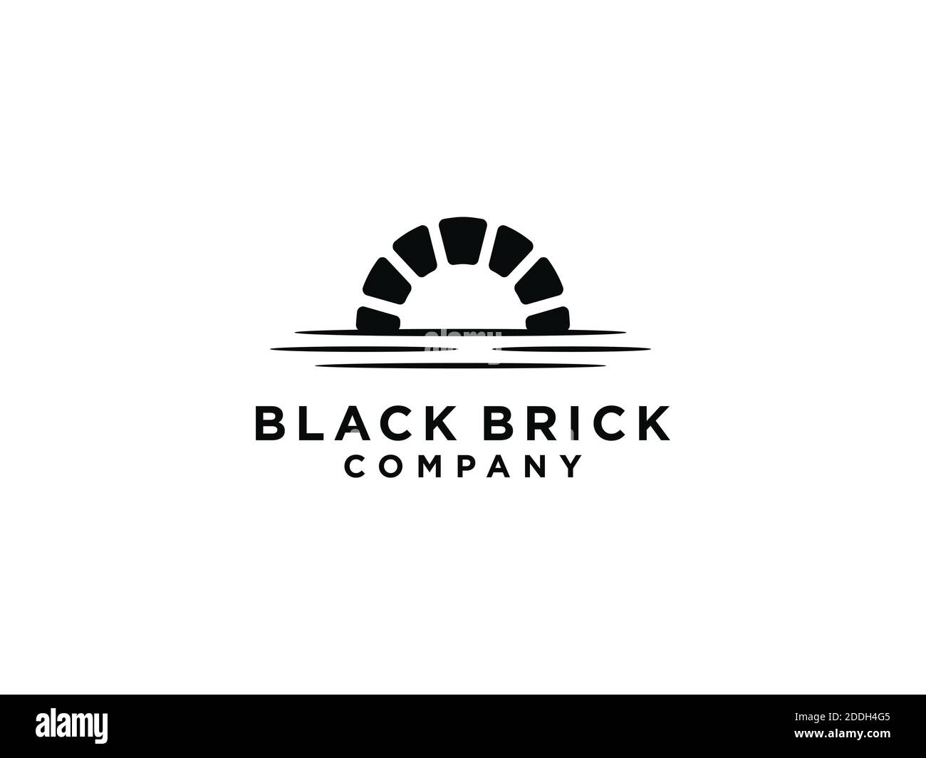 Summer landscape white bridge Cut Out Stock Images & Pictures - Alamy