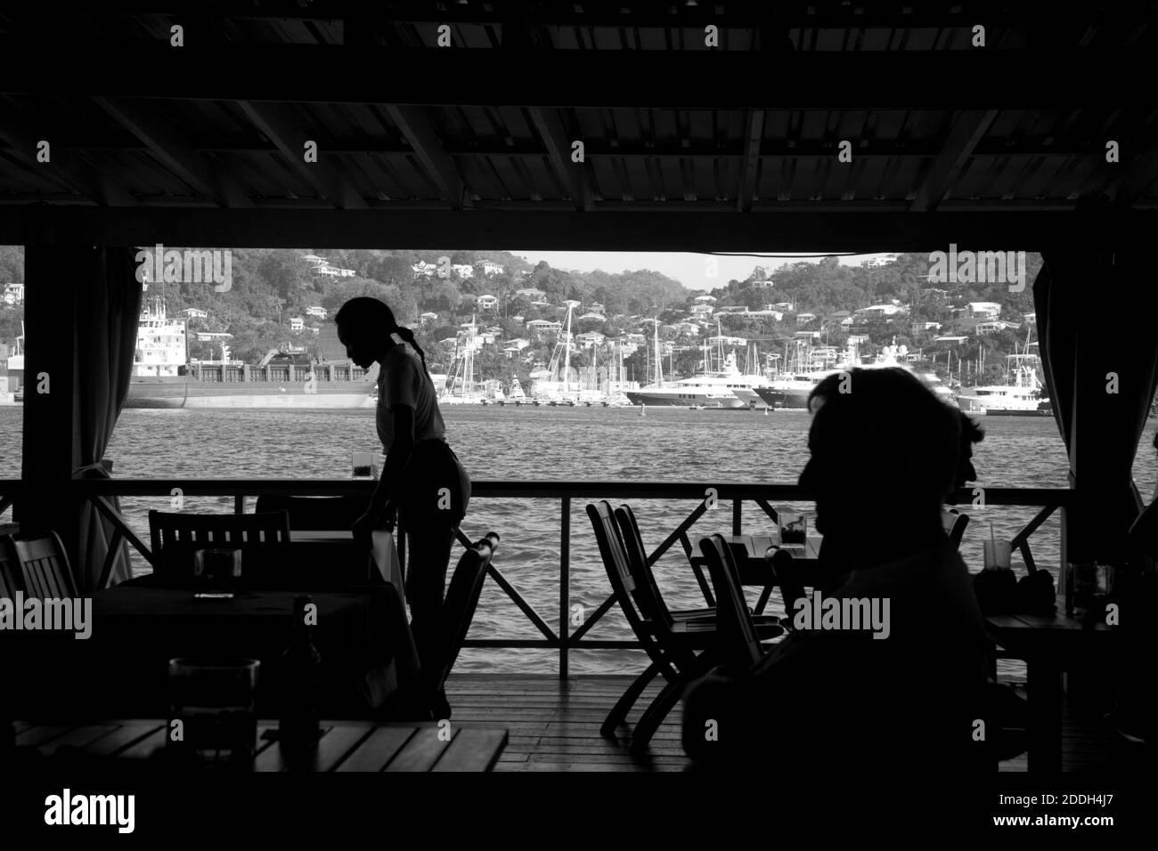 Grenada st george Black and White Stock Photos & Images - Alamy
