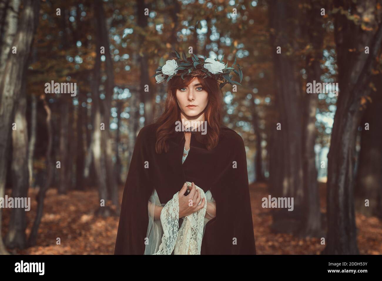 Fantasy dress medieval princess hi-res stock photography and images - Alamy