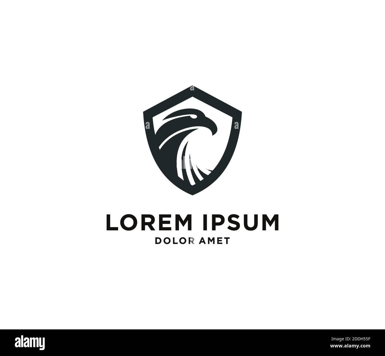 Eagle security logo hi-res stock photography and images - Alamy