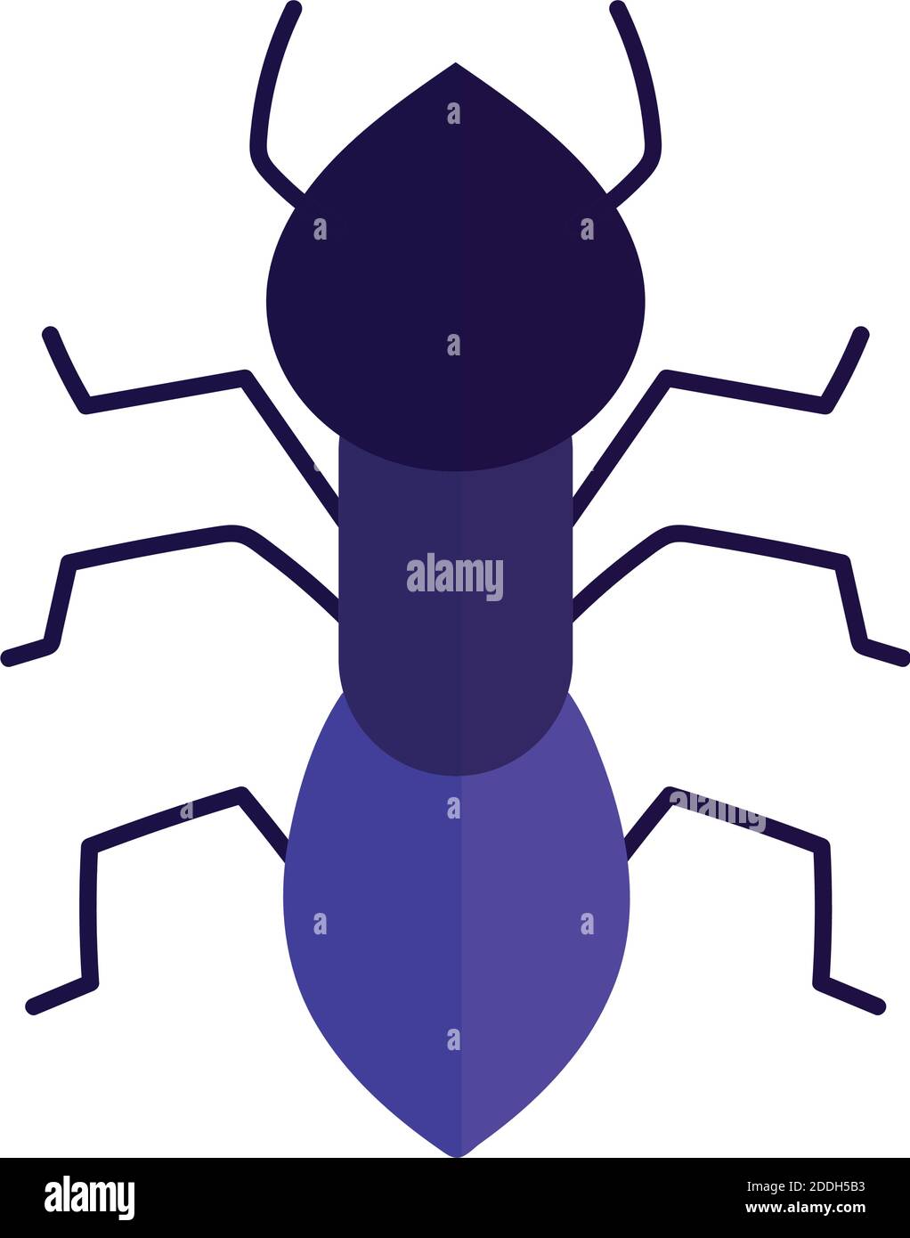 Cute ant character in Cut Out Stock Images & Pictures - Alamy