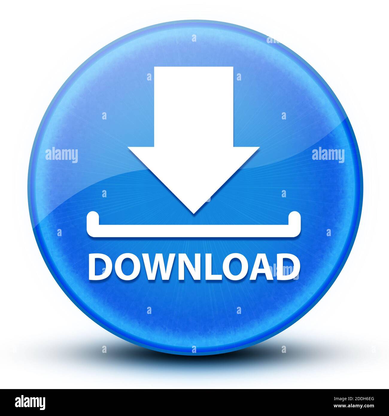 Download eyeball glossy blue round button abstract illustration Stock ...