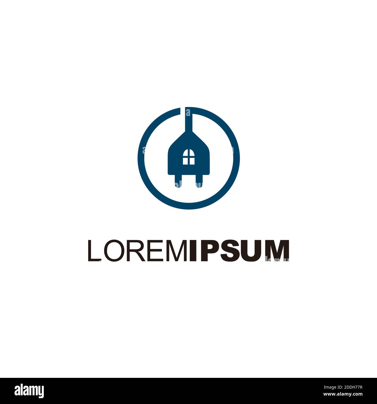 Light house logo template Cut Out Stock Images & Pictures - Alamy