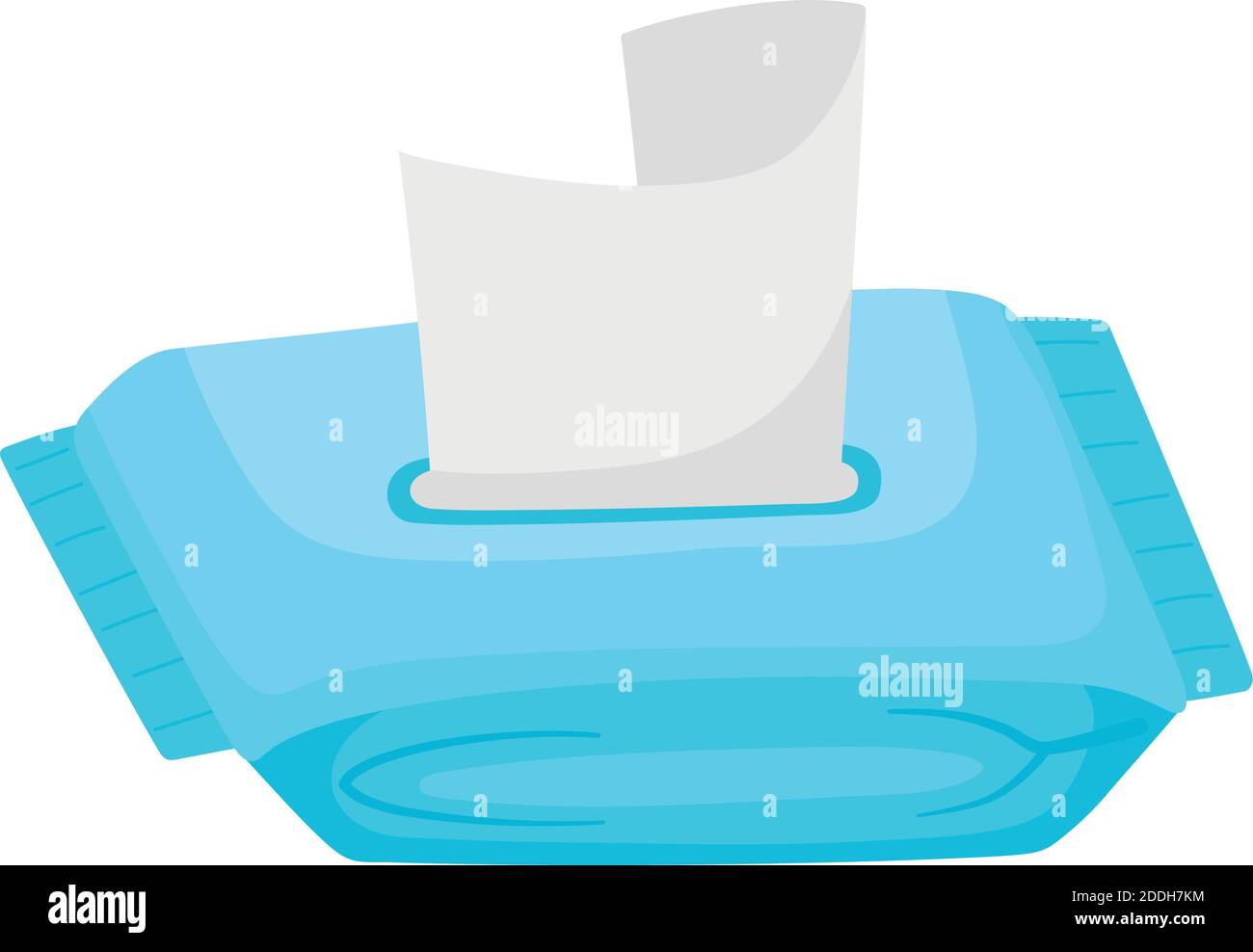 new normal, tissue paper hygiene after covid 19 vector illustration ...