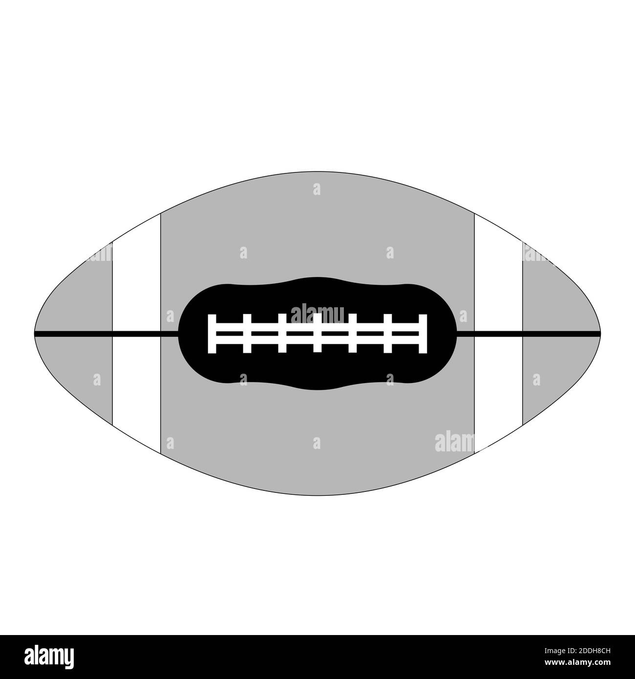 Rugby ball design Cut Out Stock Images & Pictures - Alamy