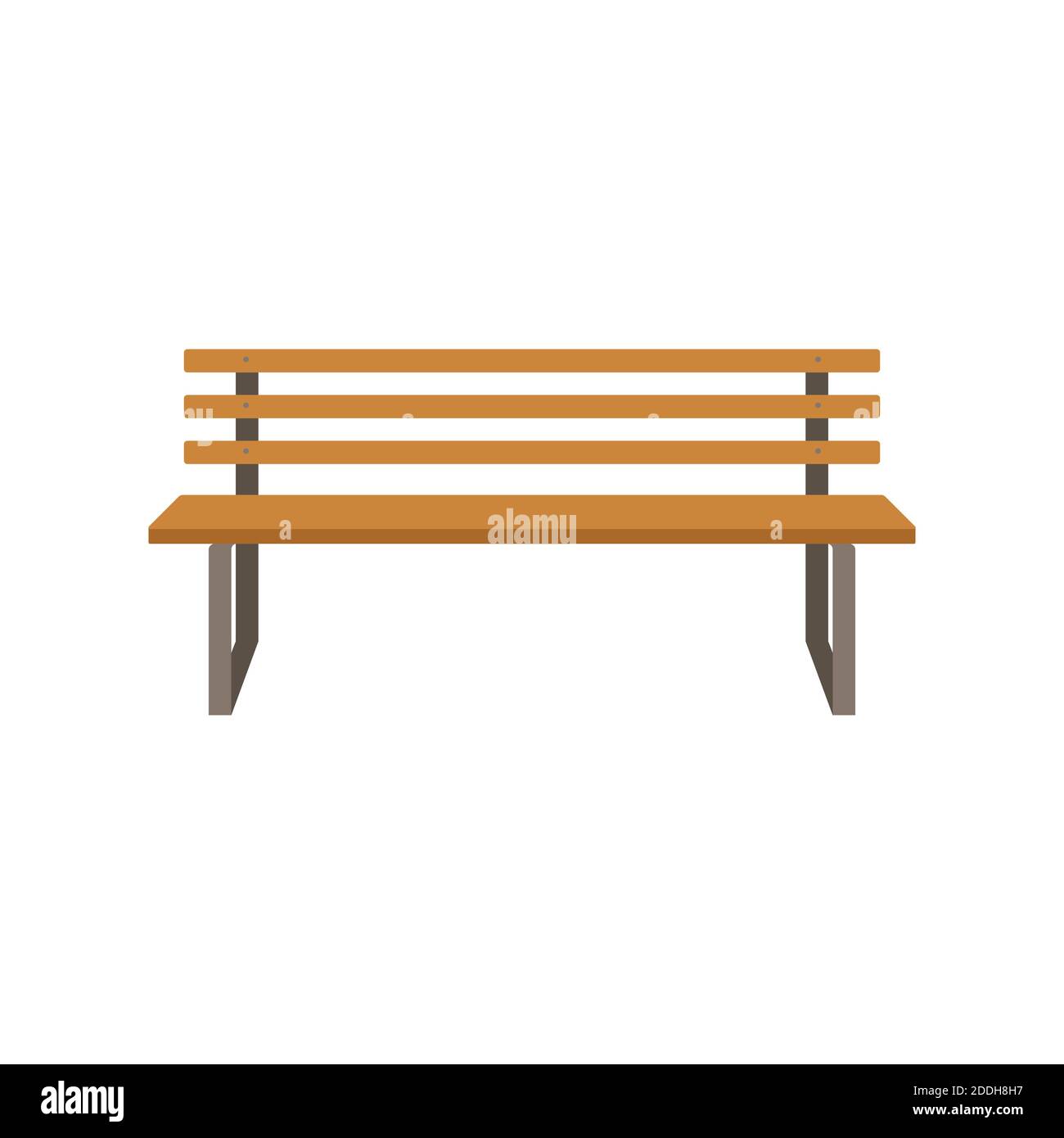 Park Bench Illustration
