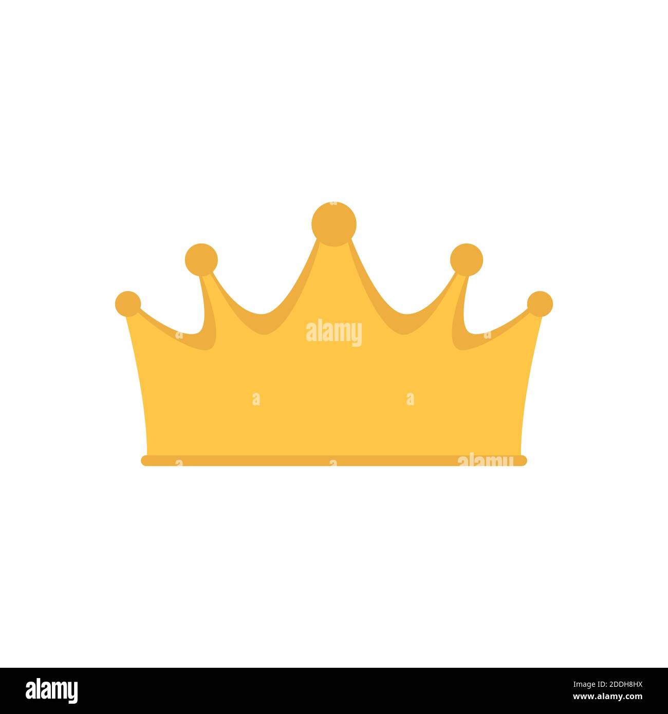 crown vector illustration flat style Stock Photo - Alamy