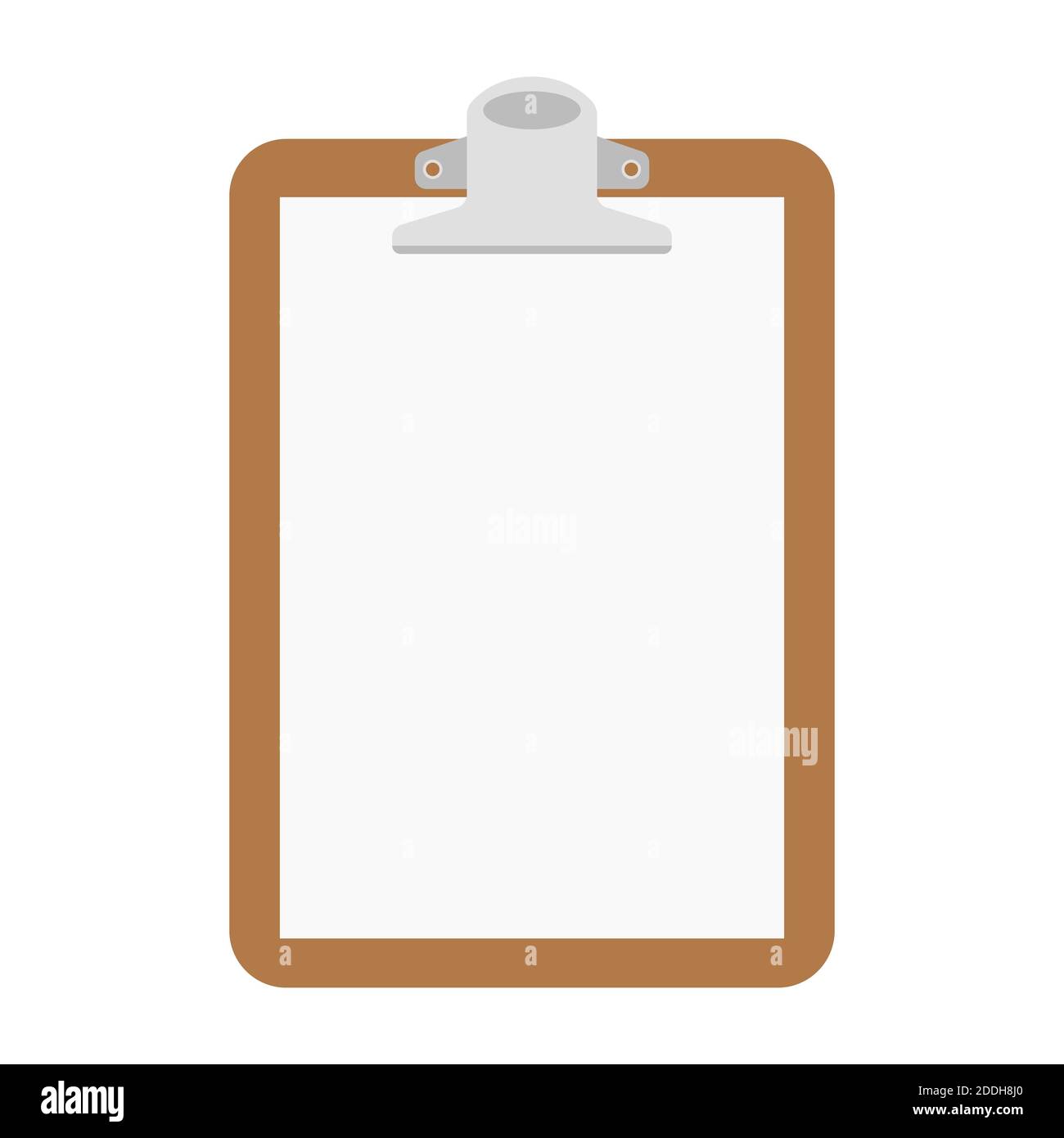 Paper Folder Clip , vector illustration, flat style,front view Stock ...