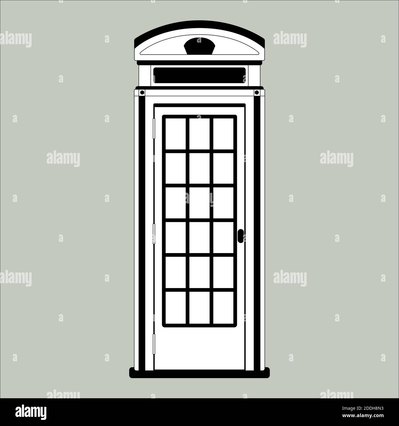 English telephone box draw hi-res stock photography and images - Alamy