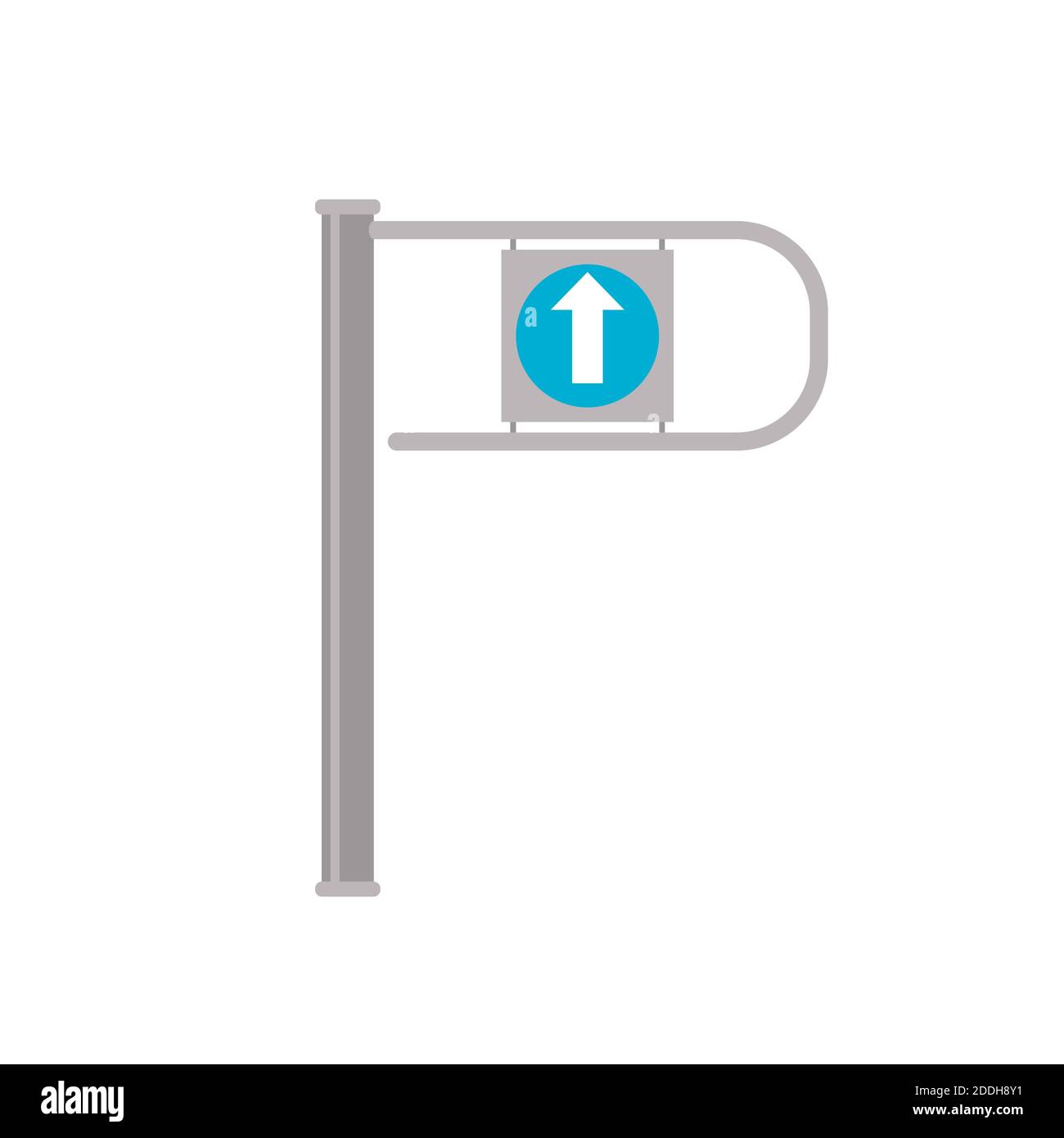 Vector automatic barrier hi-res stock photography and images - Alamy