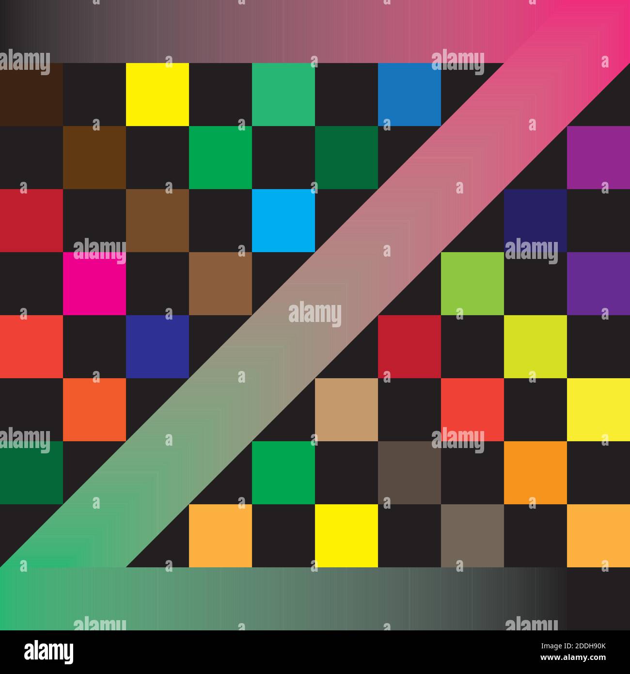 From red to deep purple to black to yellow color swatches zeth target ...
