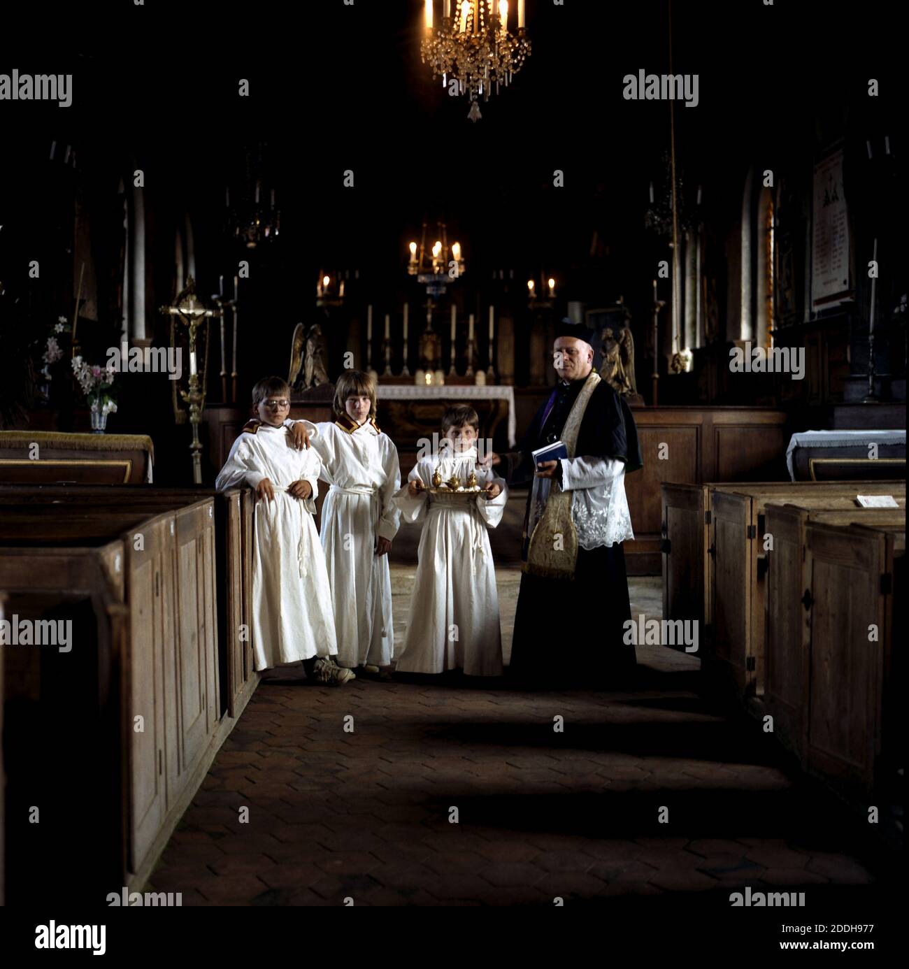 Father Quinton, a British priest who settled in a parish in Northern ...