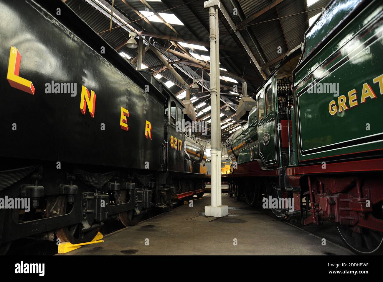 Roundhouse Steam Locomotives High Resolution Stock Photography and ...