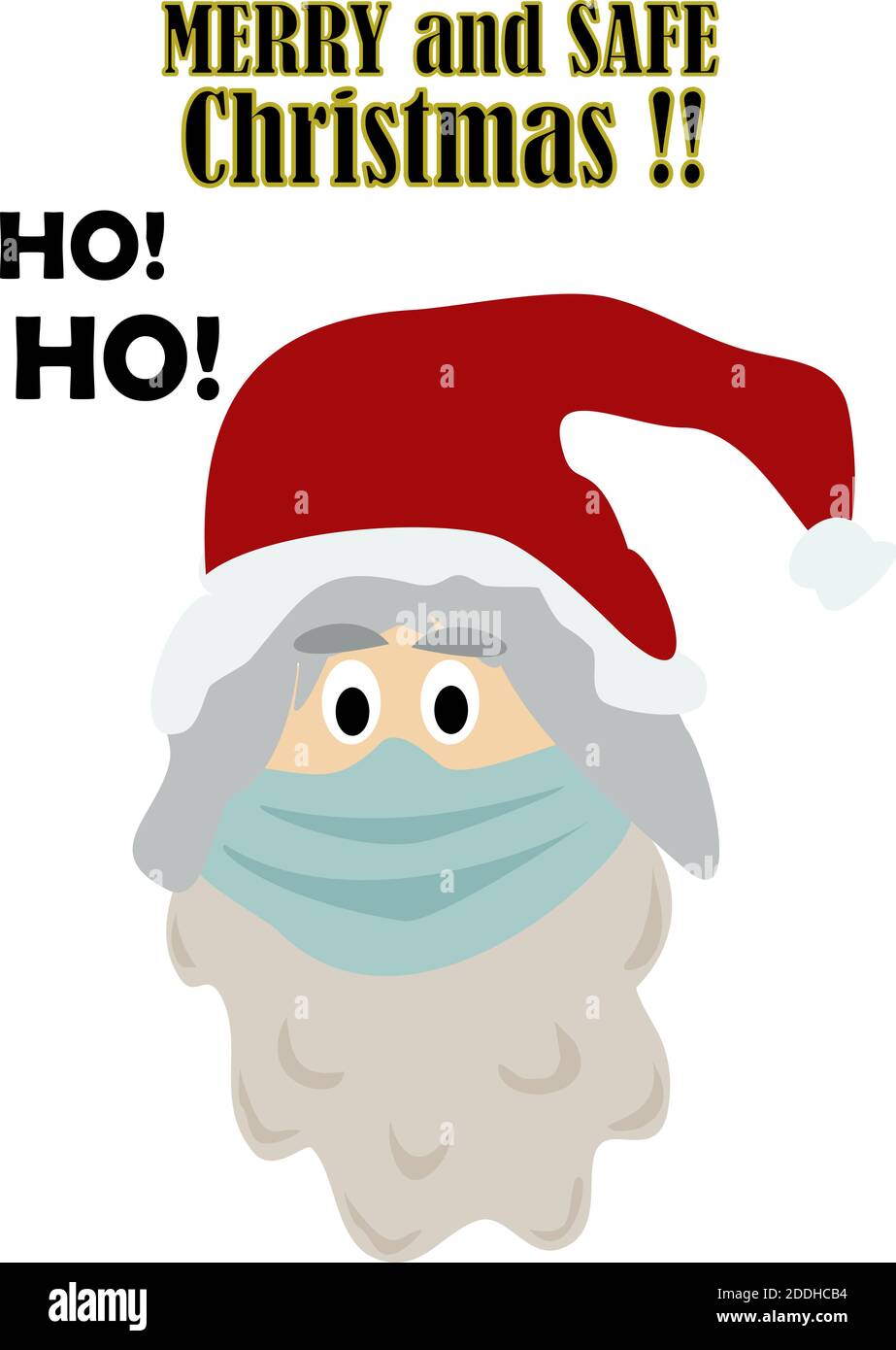 Santa claus reindeer christmas trees Cut Out Stock Images & Pictures ...