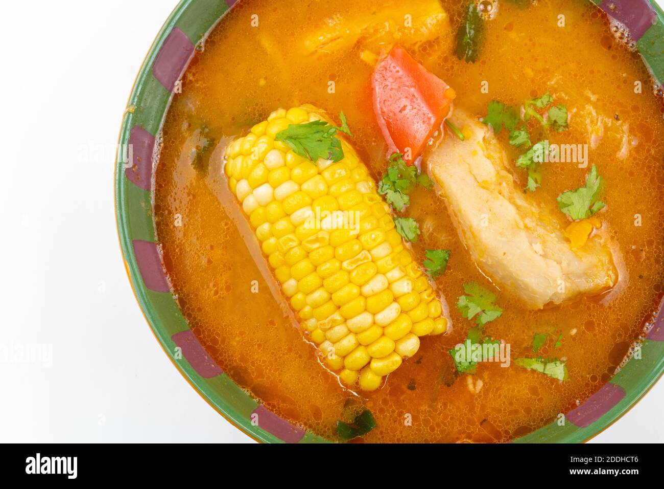 Cuban caldosa, homemade dish shot in studio Stock Photo - Alamy