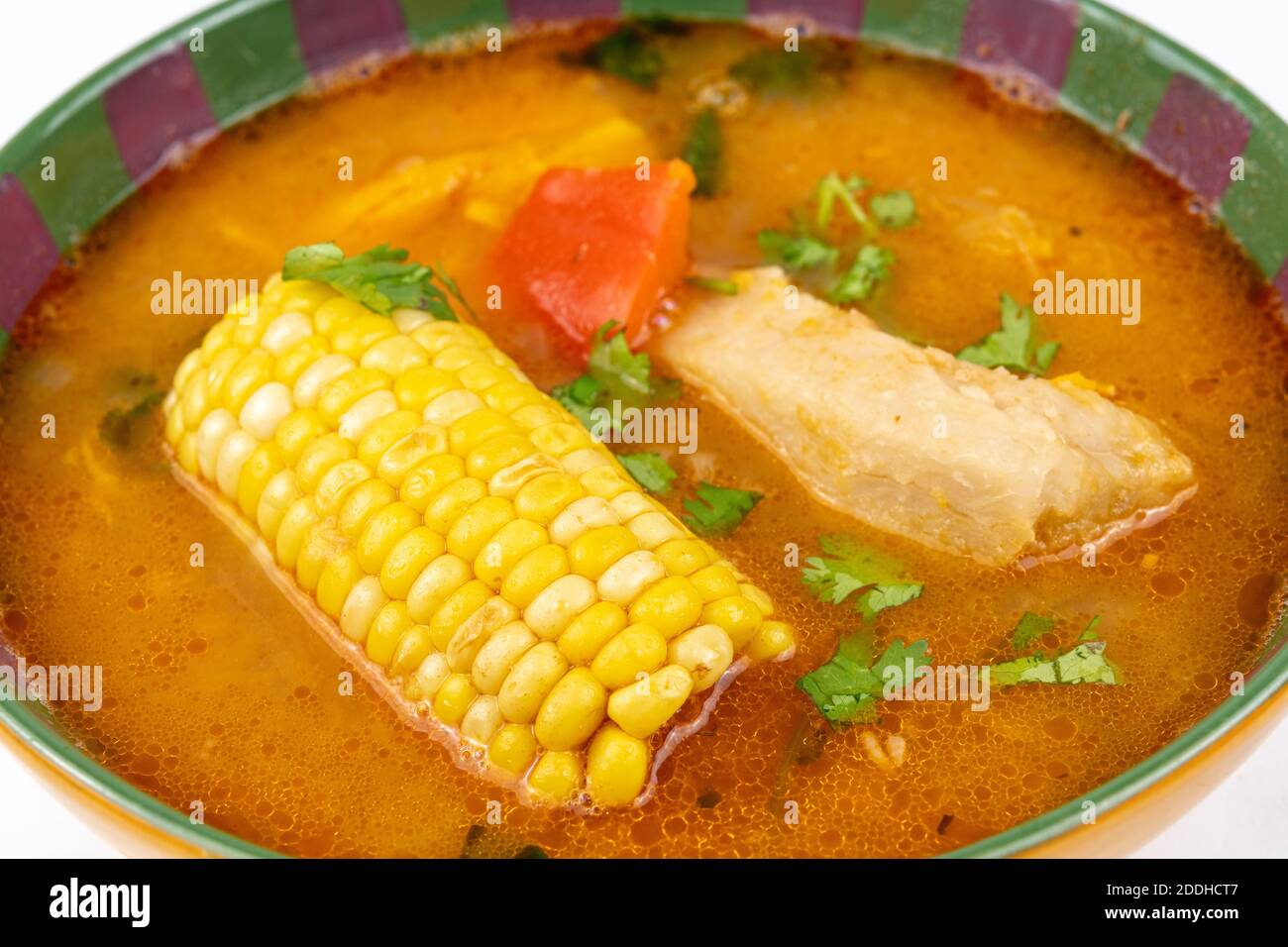 Cuban caldosa, homemade dish shot in studio Stock Photo - Alamy