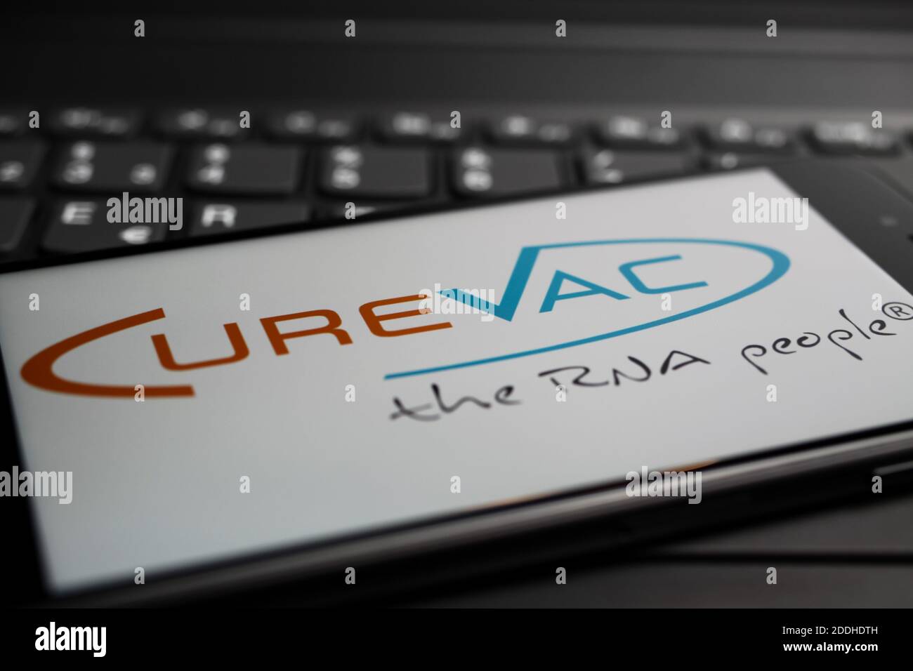 Curevac company logo hi-res stock photography and images - Alamy