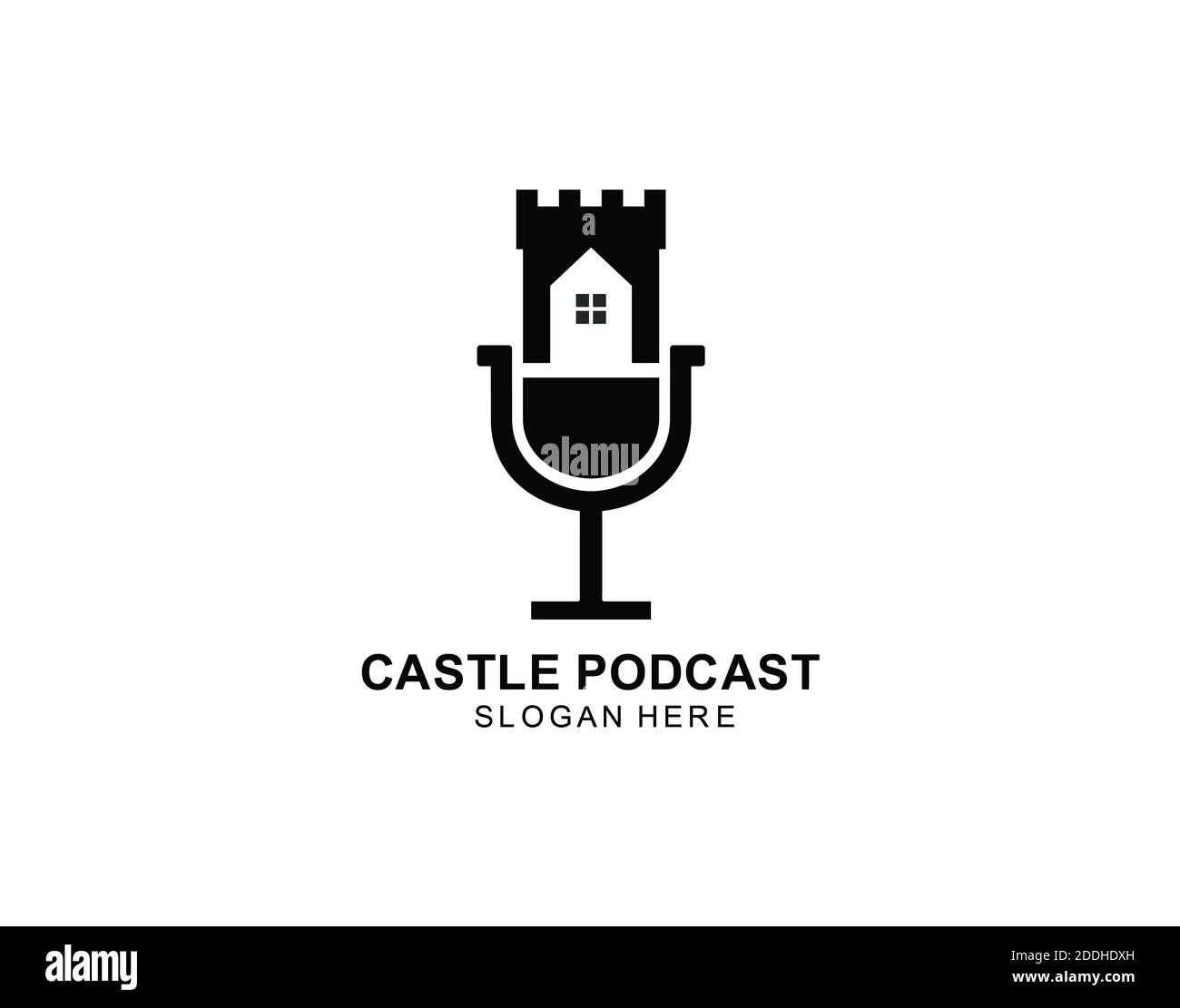 Castle hill fort Cut Out Stock Images & Pictures - Alamy