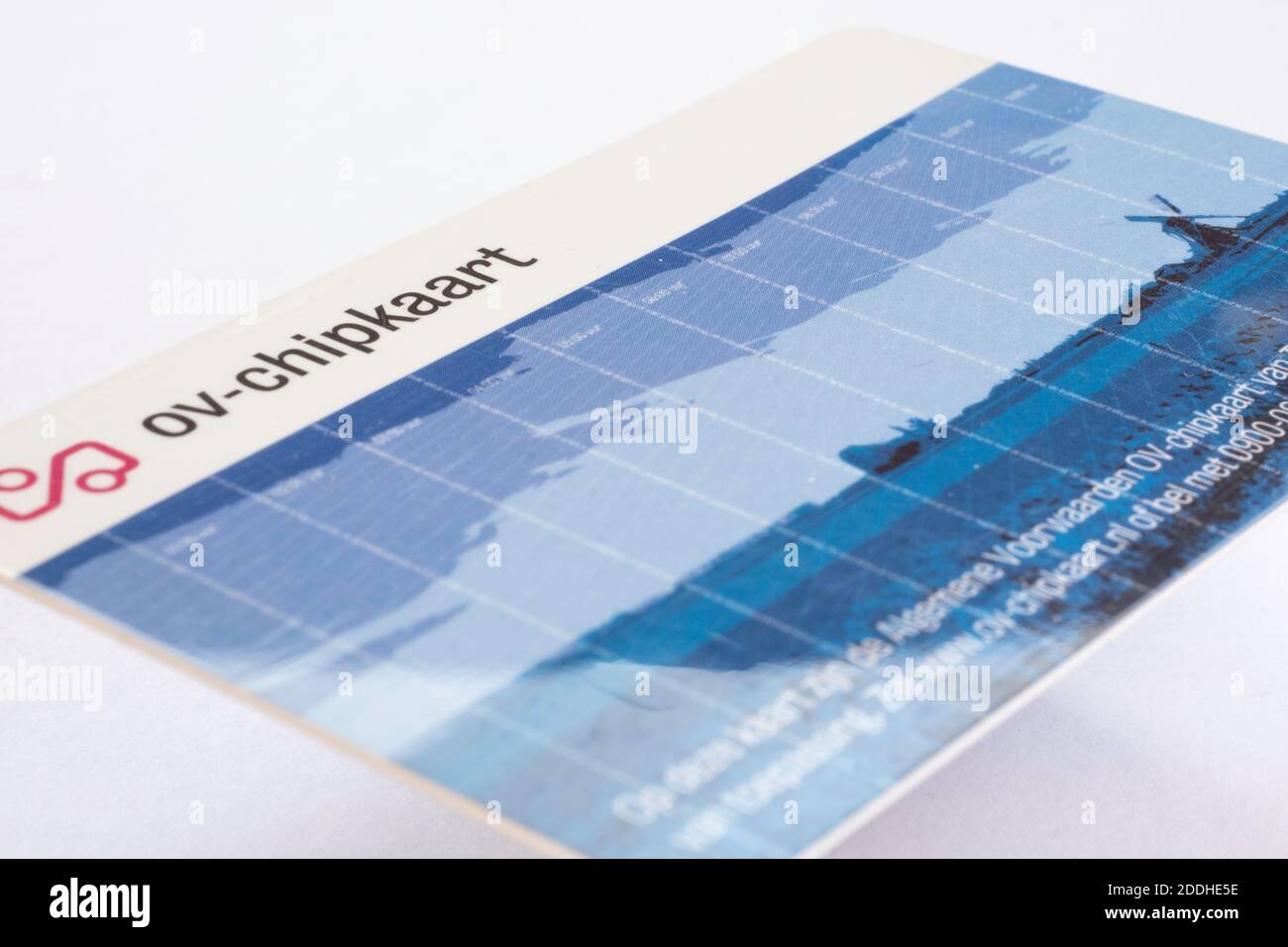 The Dutch public transportation card called 'OV-Chipkaart' for train ...