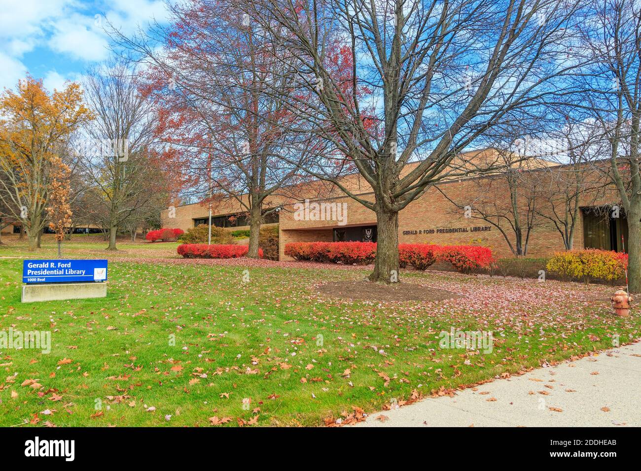 Gerald r ford ann arbor hi-res stock photography and images - Alamy