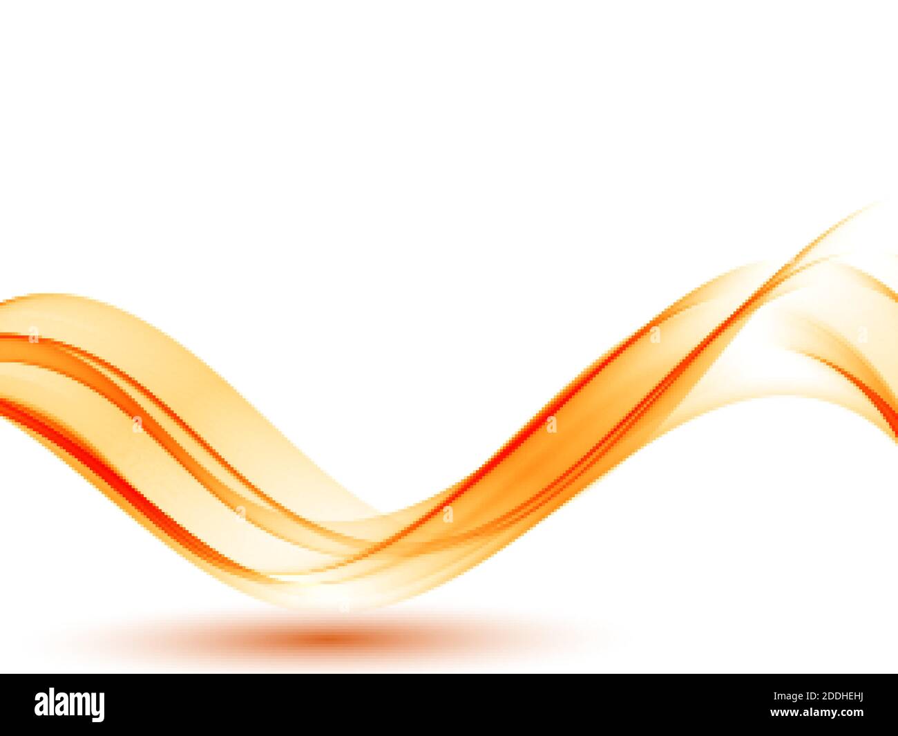 Vector Abstract orange curved smoky lines background Stock Vector Image ...
