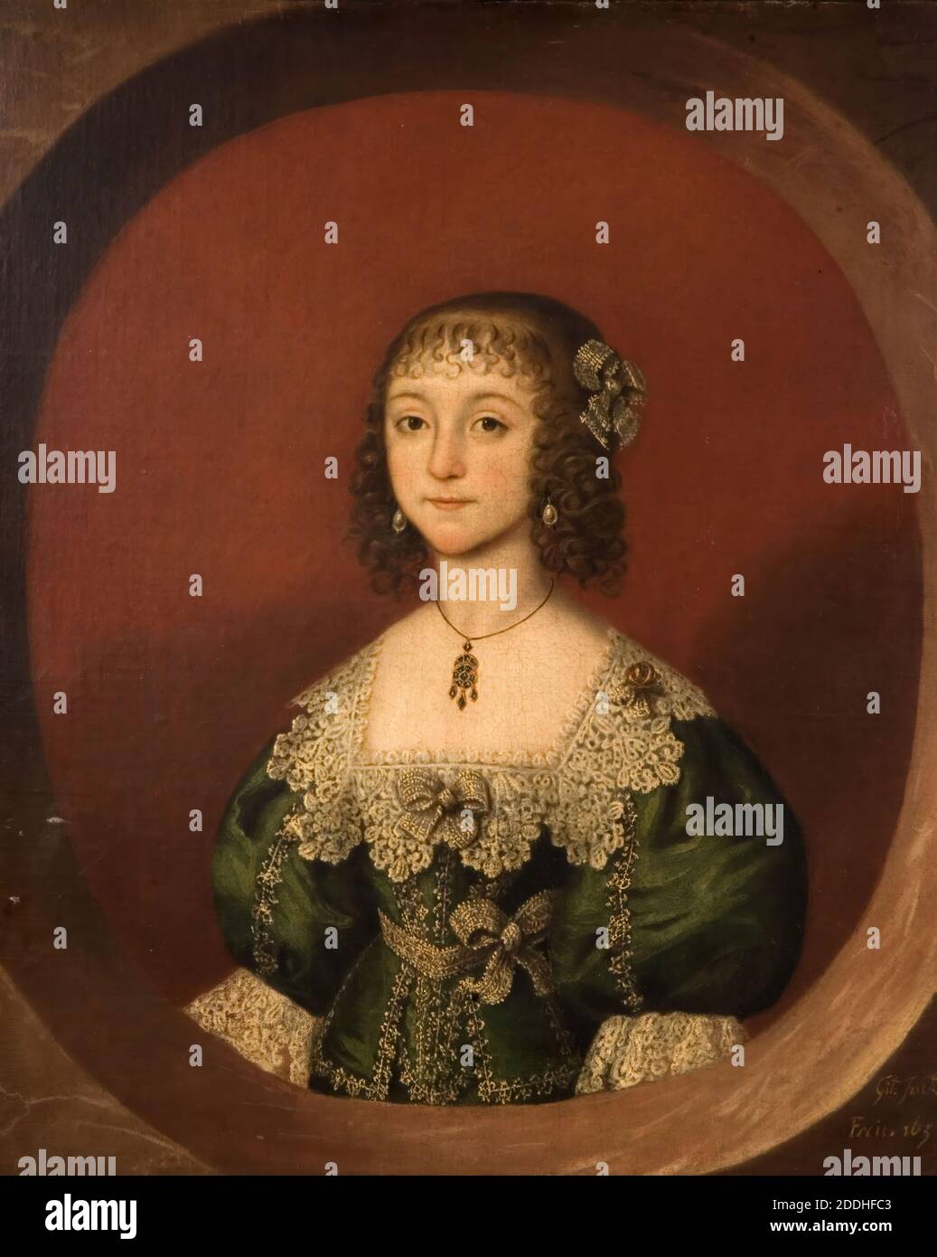 Baroque Woman Portrait