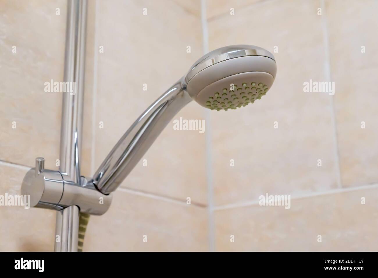 Modern luxury shower cabin with fixed sprinkler Stock Photo - Alamy
