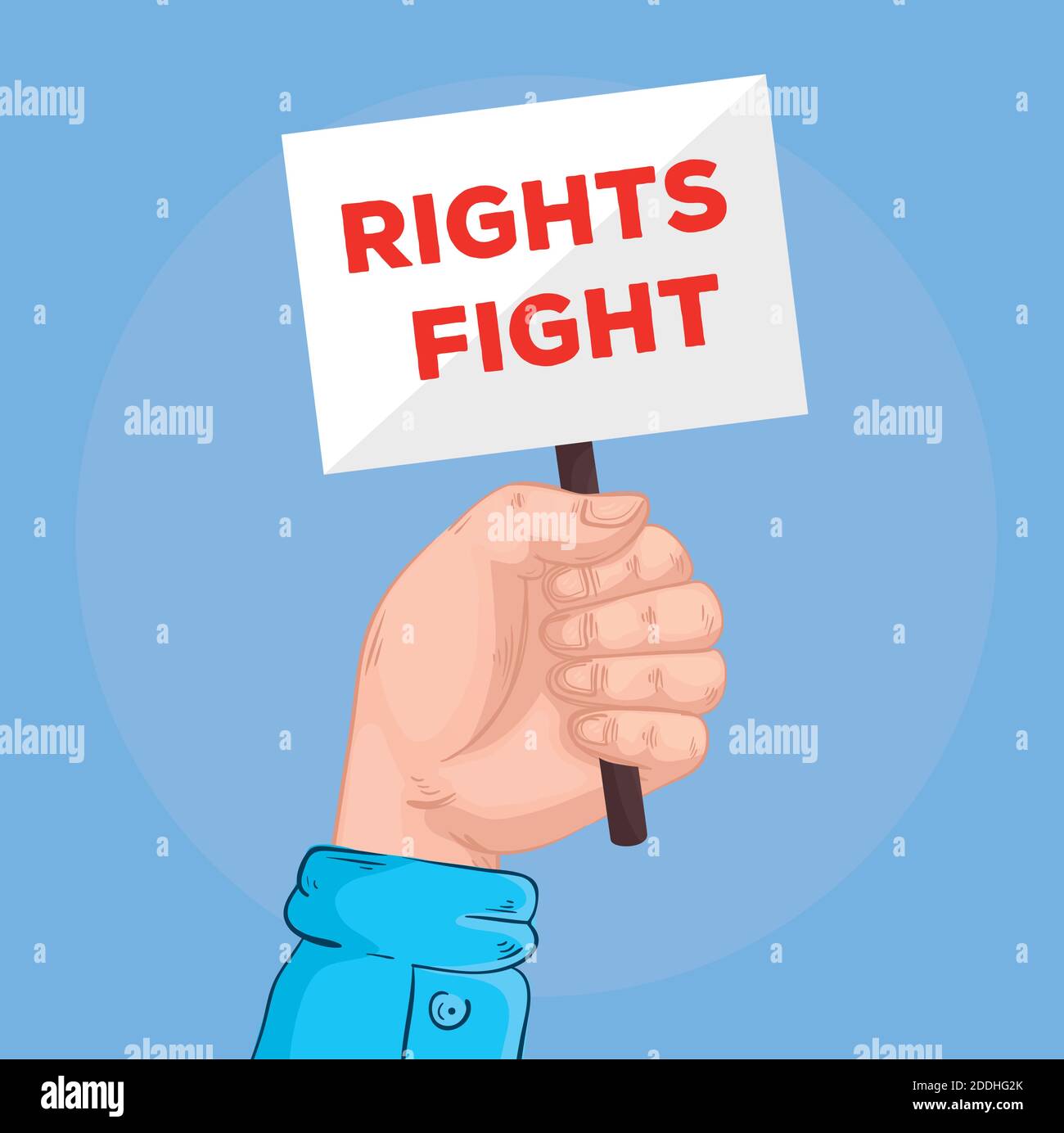 Human rights lettering in banner hi-res stock photography and images ...