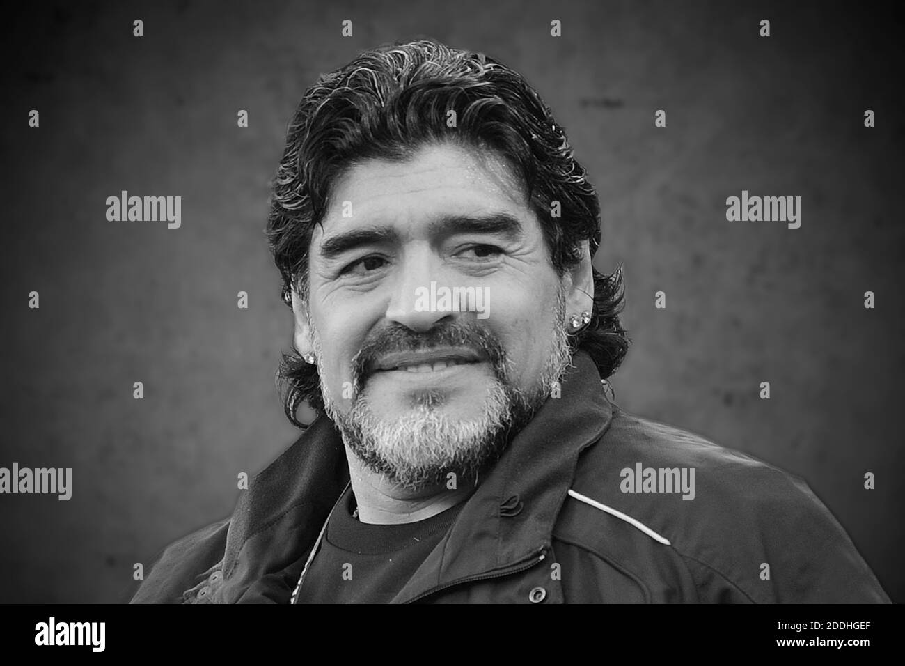 Diego maradona Black and White Stock Photos & Images - Alamy
