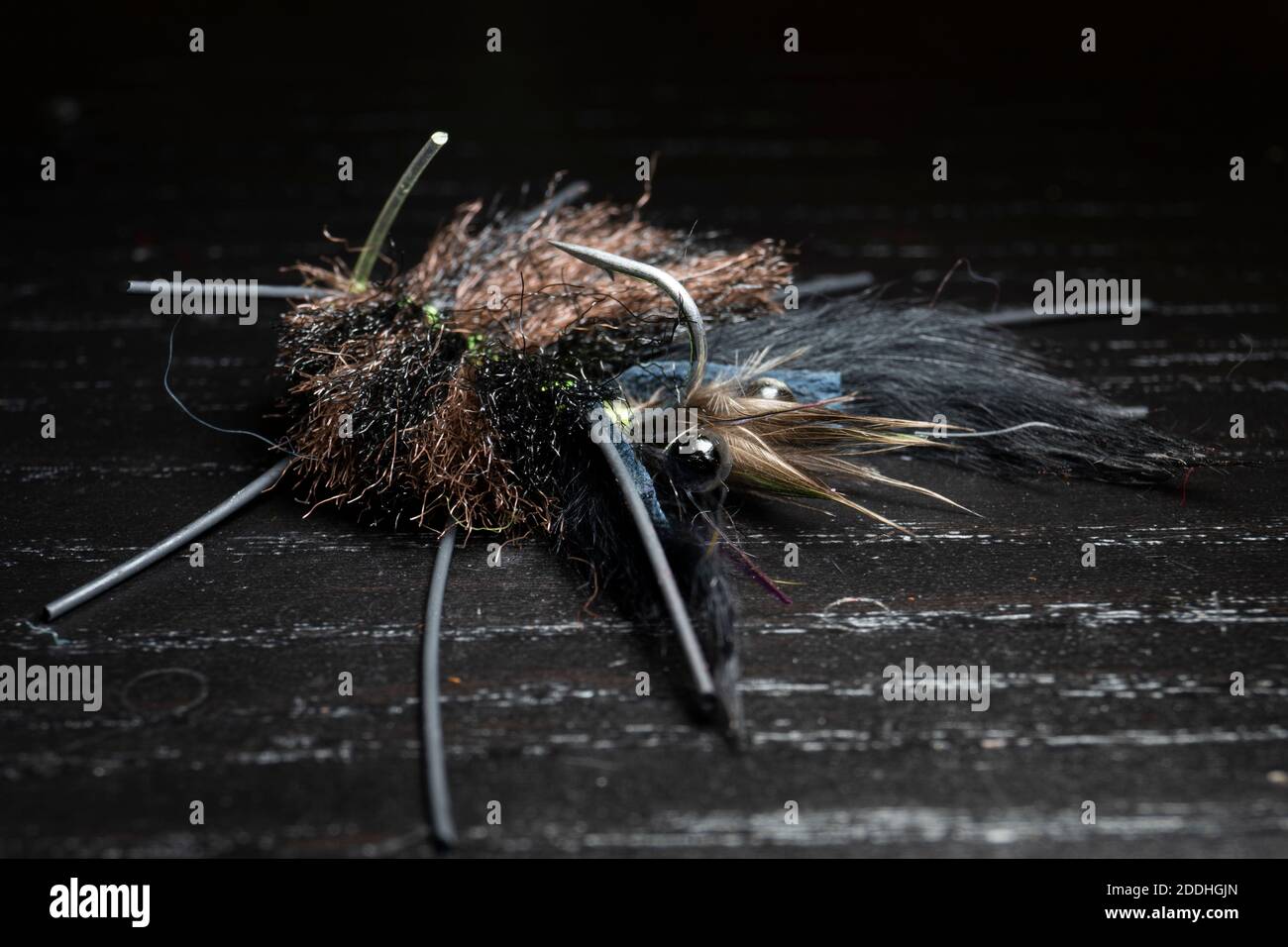 crab fishing fly Stock Photo - Alamy