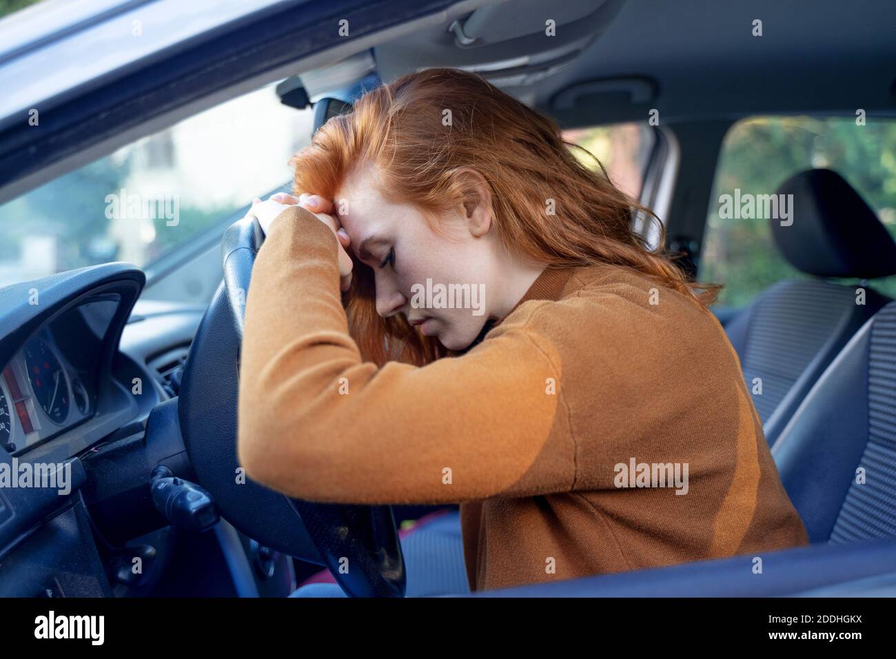 Frustrated driver traffic jam hi-res stock photography and images - Alamy