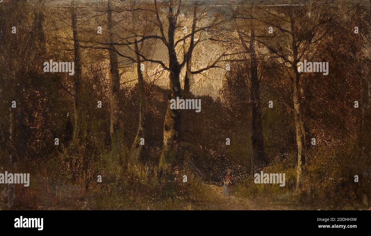 Forest painting 1900 hi-res stock photography and images - Alamy