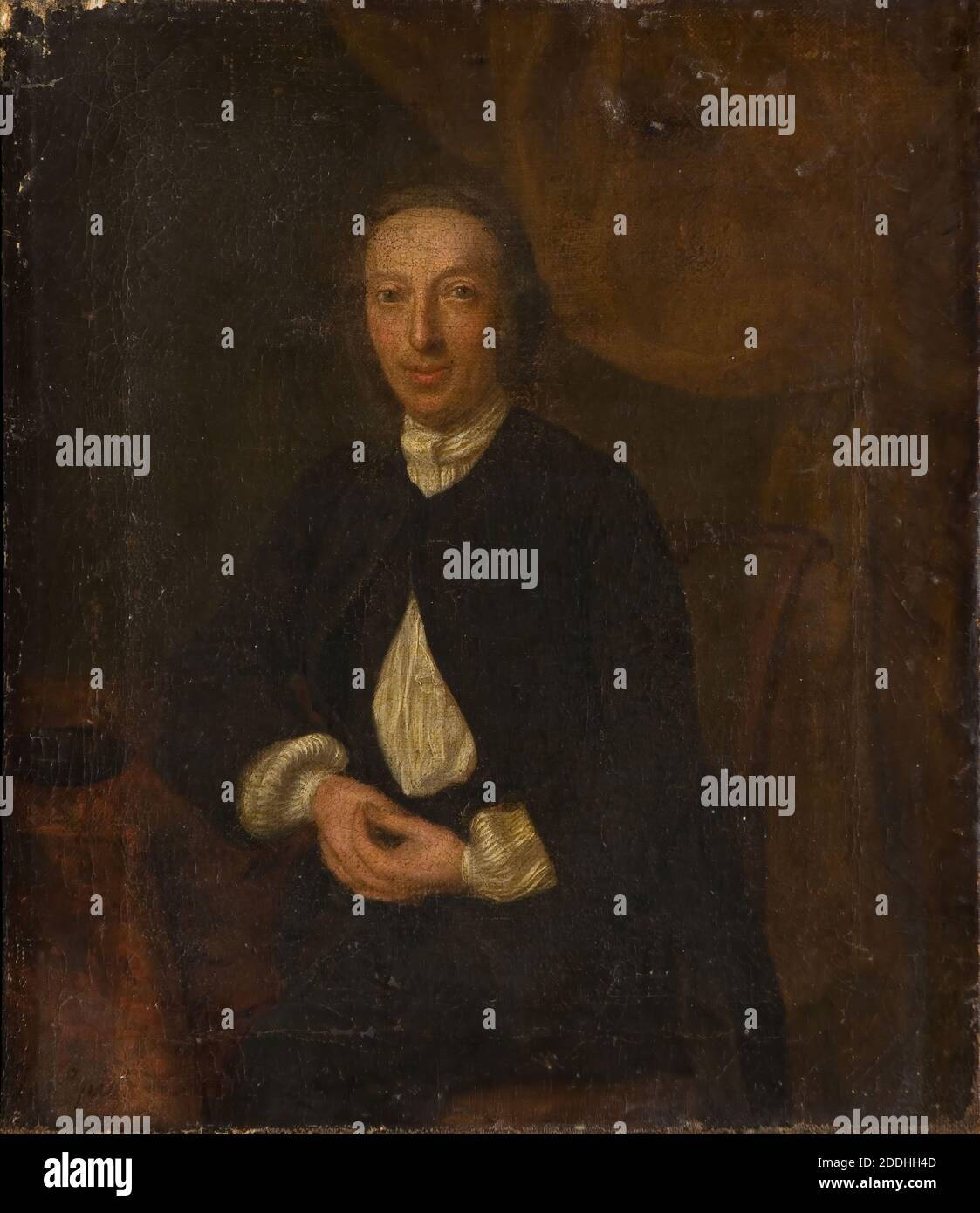 Portrait Of A Man, 1753 By Cosmo Alexander, Oil Painting, Portrait ...