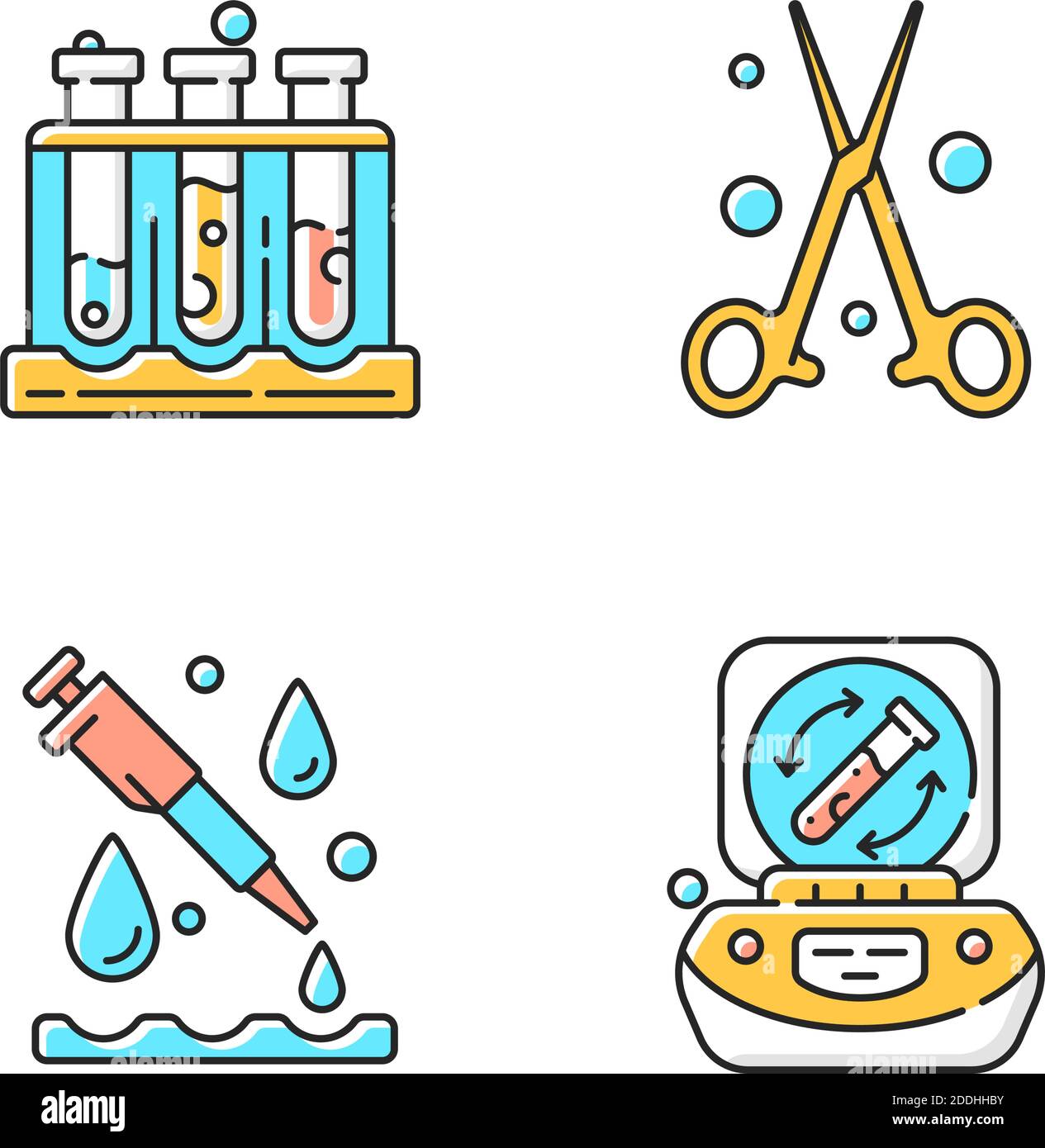 Centrifuge lab Stock Vector Images - Alamy