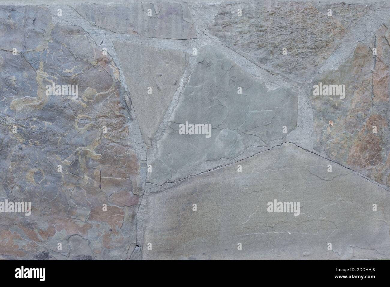 abstract texture of old stone wall of street house Neatly stacked rough ...