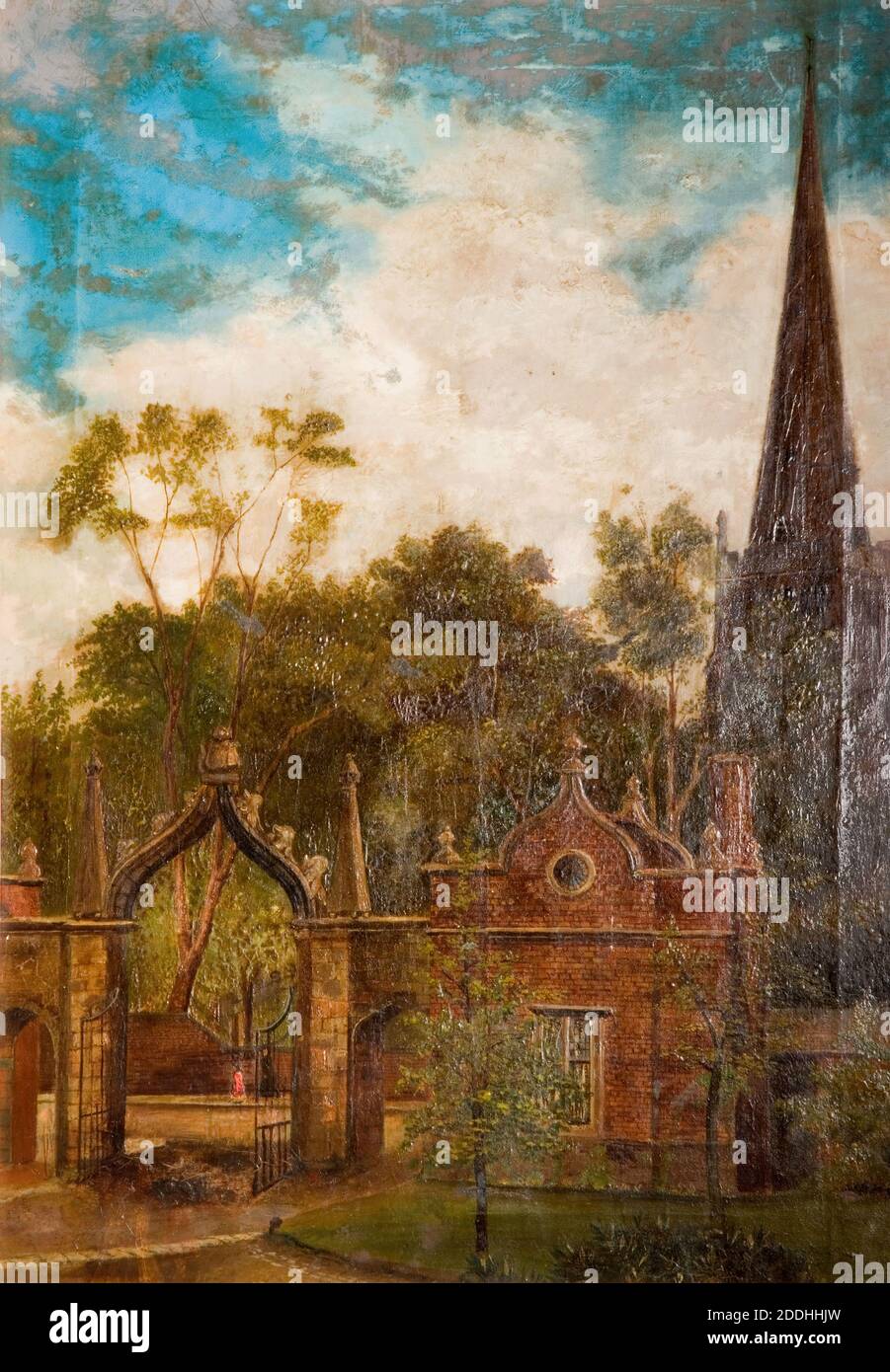 Tudor Gateway, Aston Hall, 1895 H E Pountney, Aston Hall, Birmingham ...