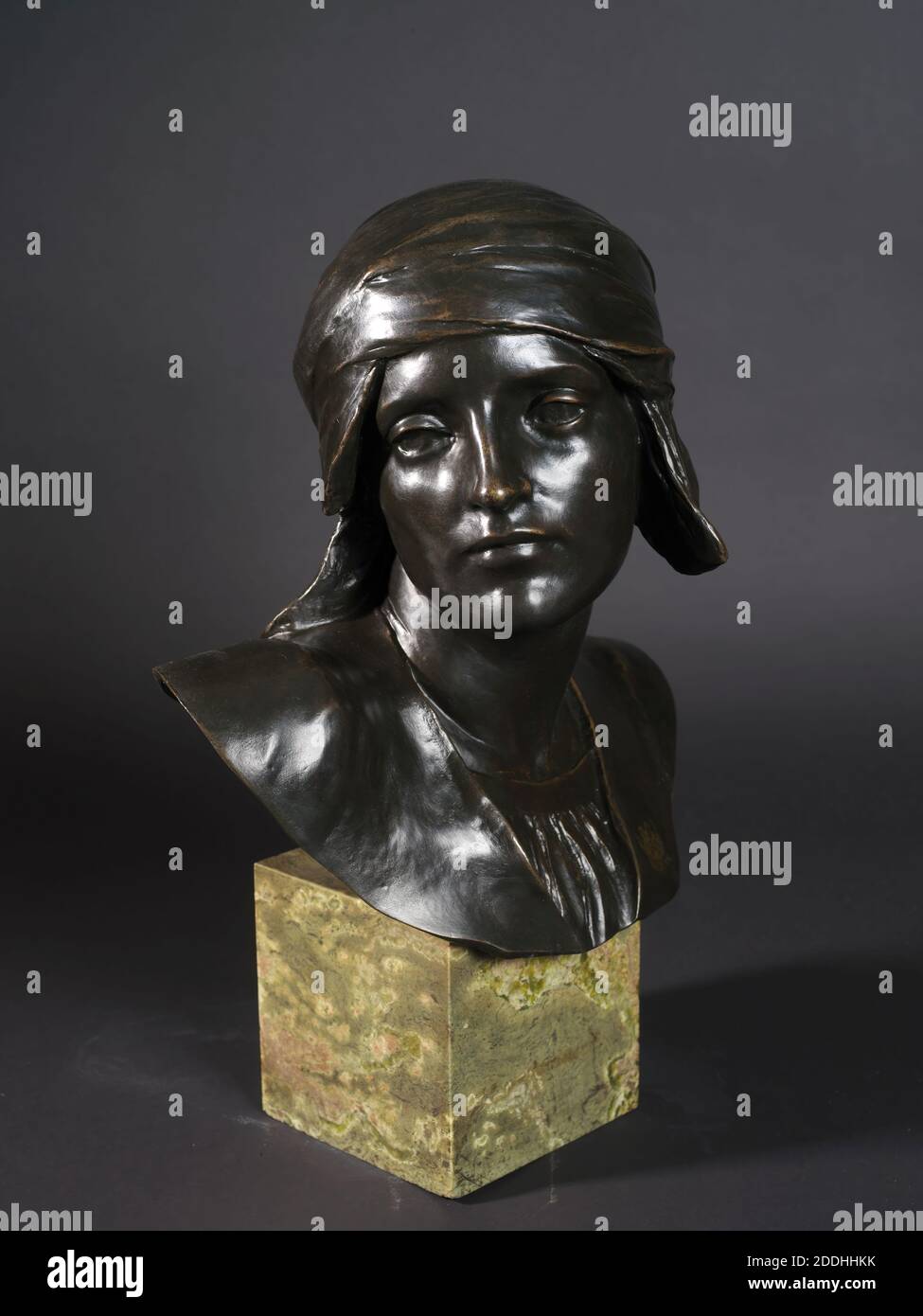 Head of a Boy, 1897-1907 Sir Thomas Brock (d. 1922), Sculpture, Bust ...