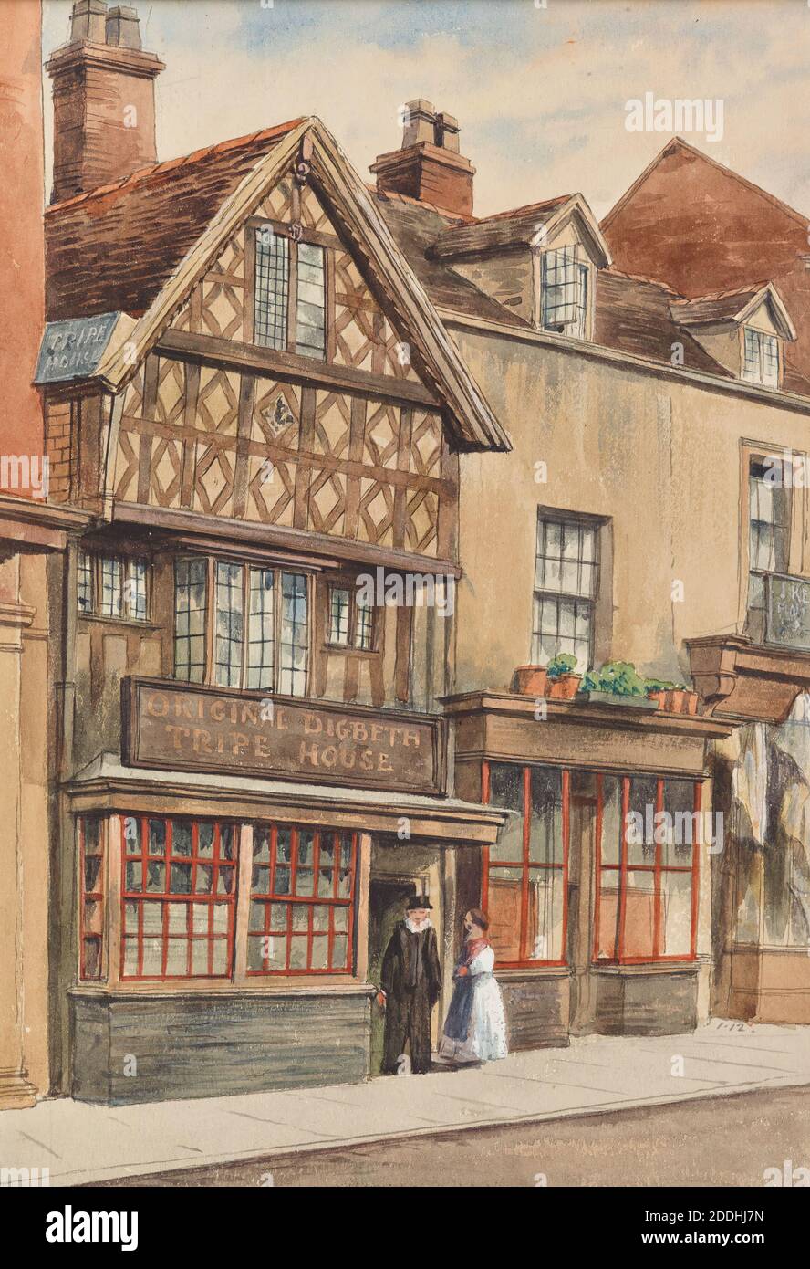 Original Digbeth Tripe House, Birmingham By Allen Edward Everitt (1824 ...